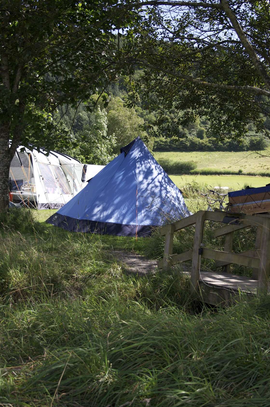 Fforest Fields Caravan Park - Hipcamp in Powys, Wales