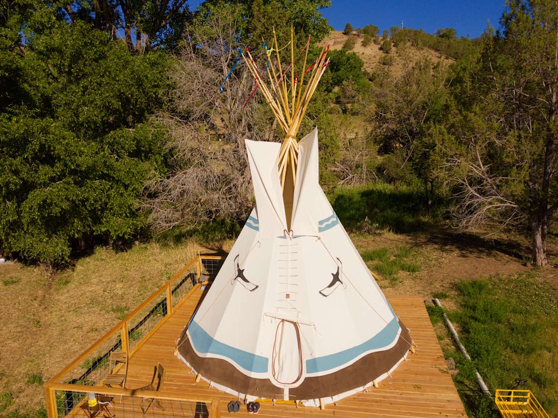 Old Moon Acres Tipi Haven - Hipcamp in Paonia, Colorado