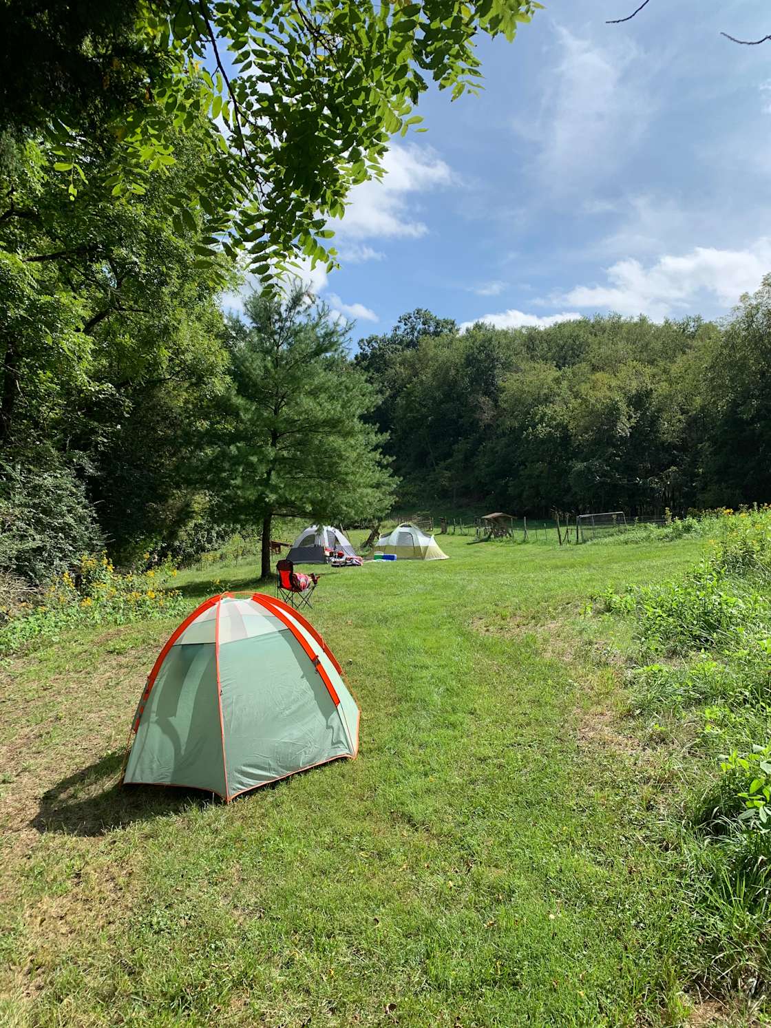 The Camp @ Wandering Goat Lodge - Hipcamp in Blacksburg, Virginia