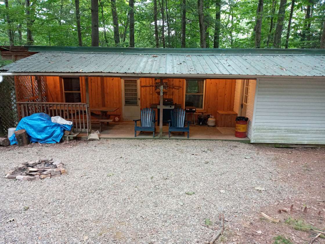 Rustic Cabin - Hipcamp in Limestone Township, Pennsylvania