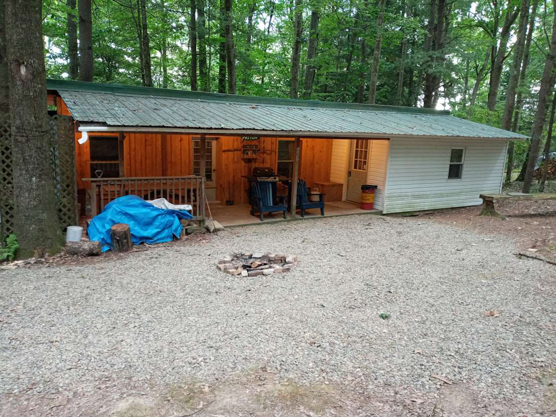 Rustic Cabin - Hipcamp in Limestone Township, Pennsylvania