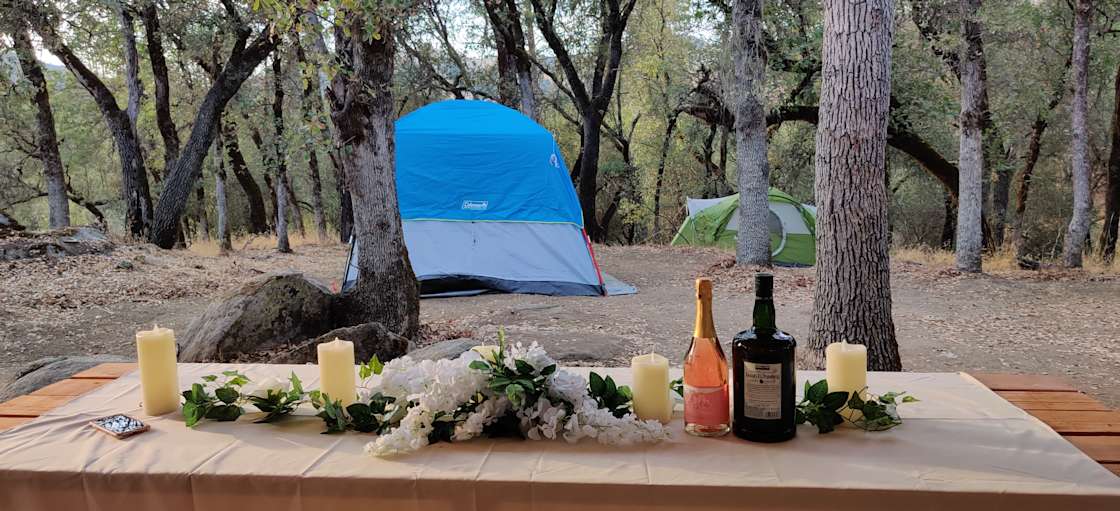 RockNWater Cove Camping - Hipcamp in Lotus, California
