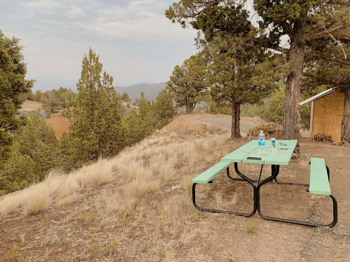 Back Side of Painted Hills Camping - Hipcamp in Mitchell, Oregon