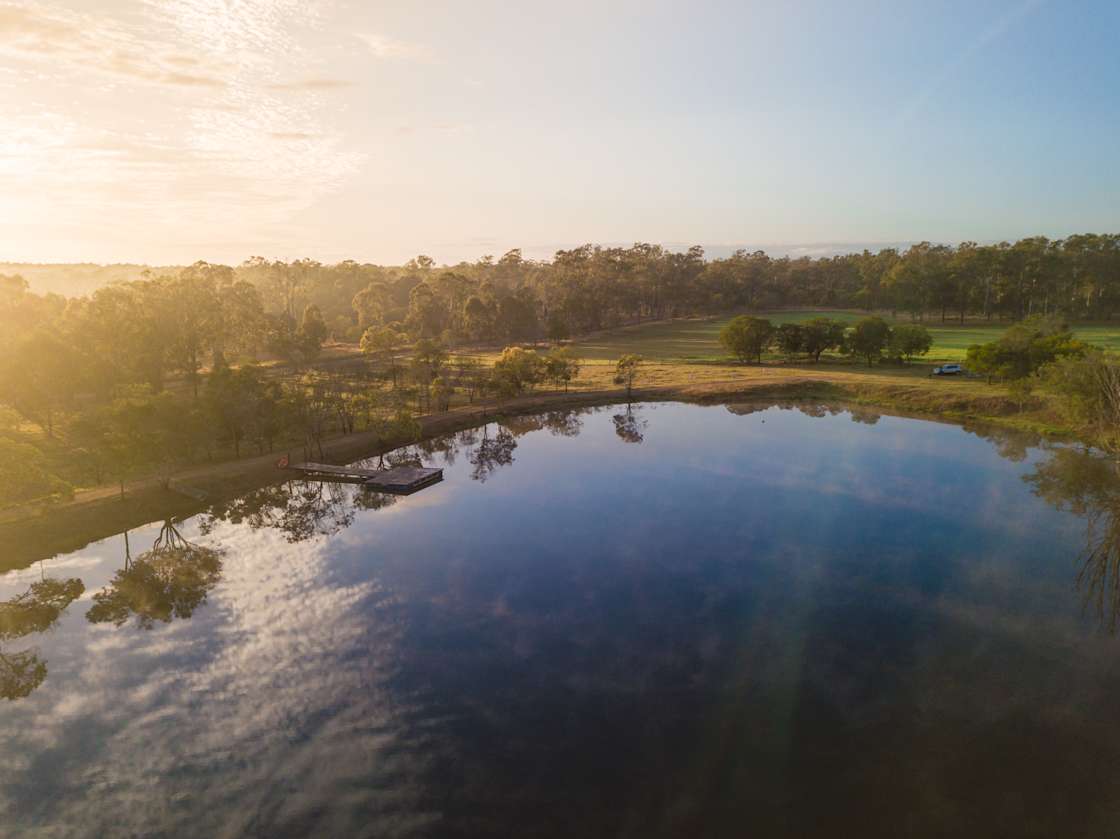 Lake Hagislea Farm - Hipcamp in Haigslea, Queensland