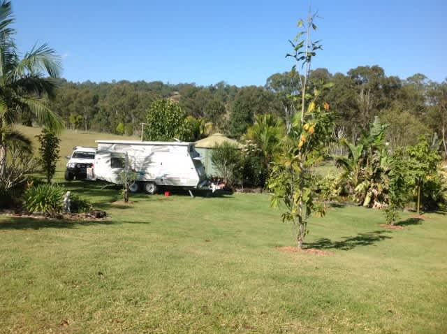 Sandy Creek Kilcoy Park Garden - Hipcamp in Sandy Creek, Queensland