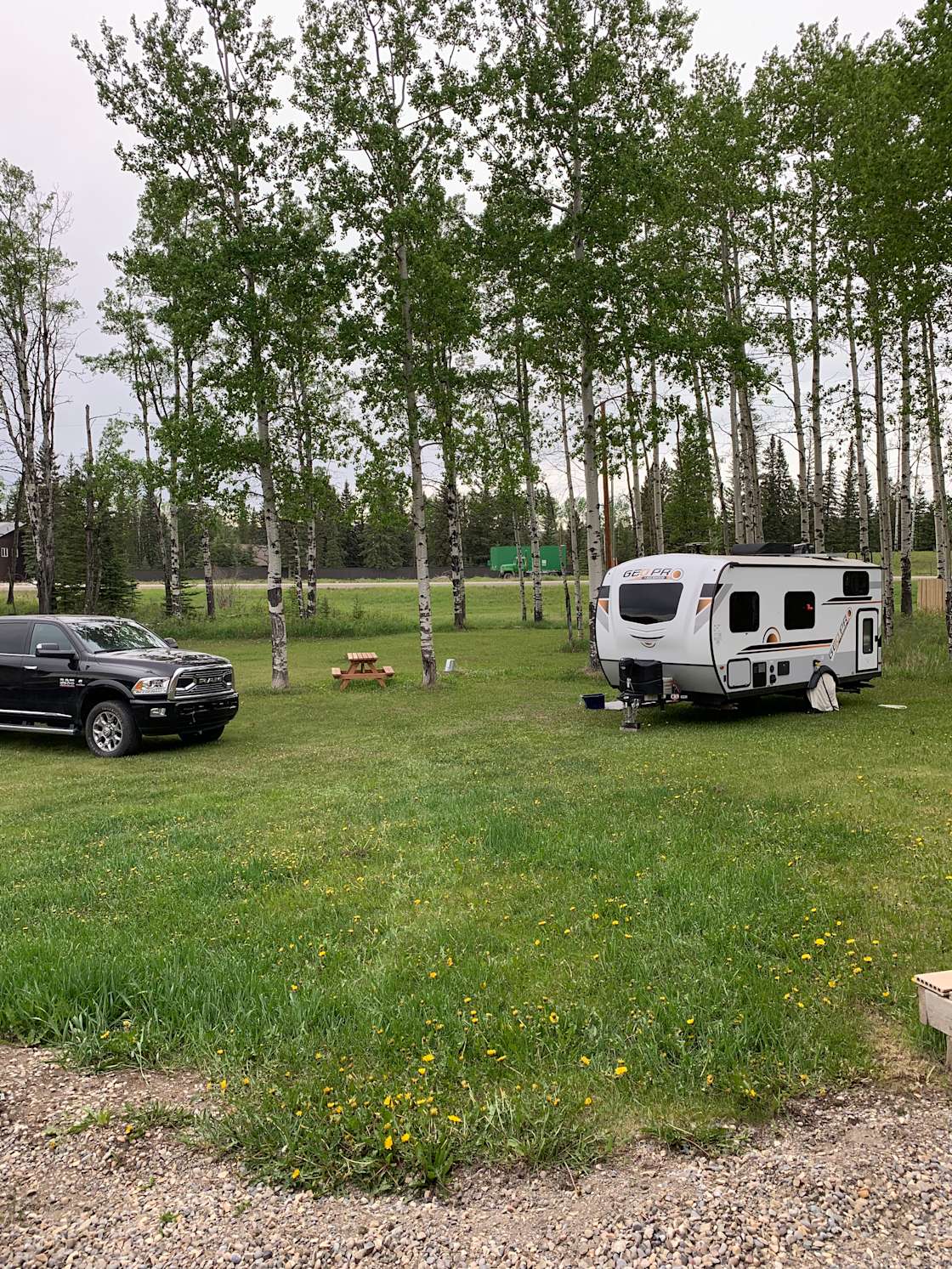 Athabasca RV Hideaway - Hipcamp in Hinton, Alberta