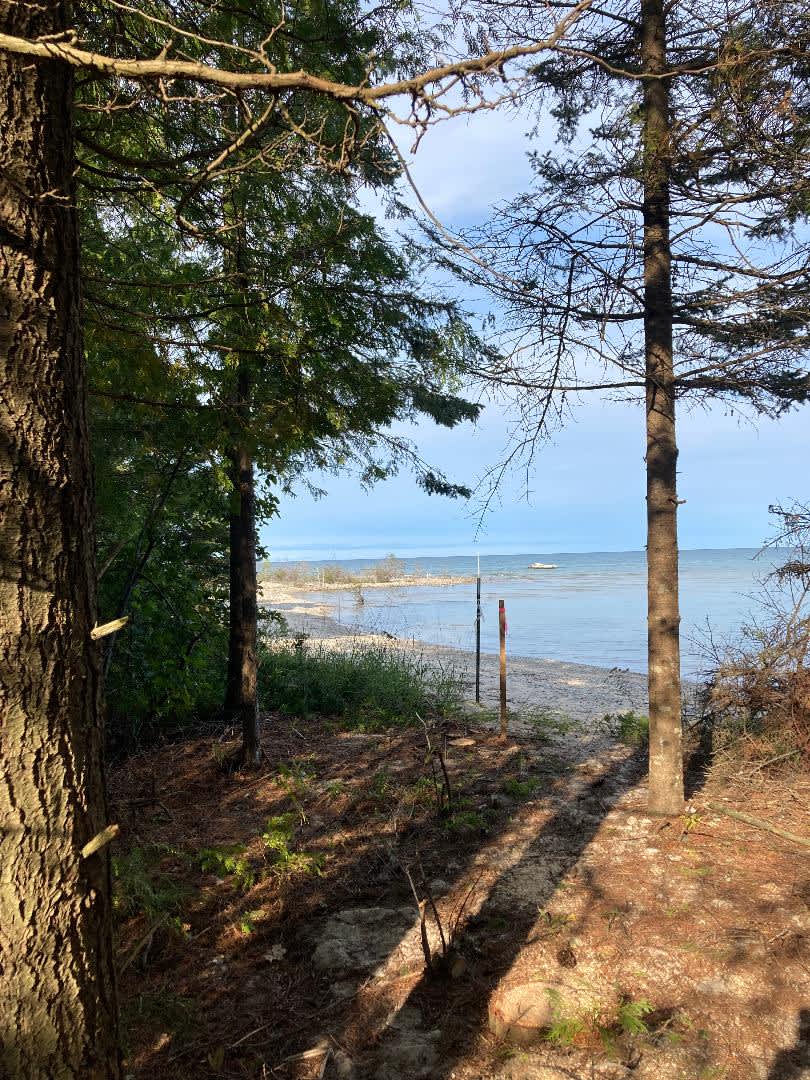 Lake Huron Private Campspot/Ocqueoc - Hipcamp in Ocqueoc, Michigan