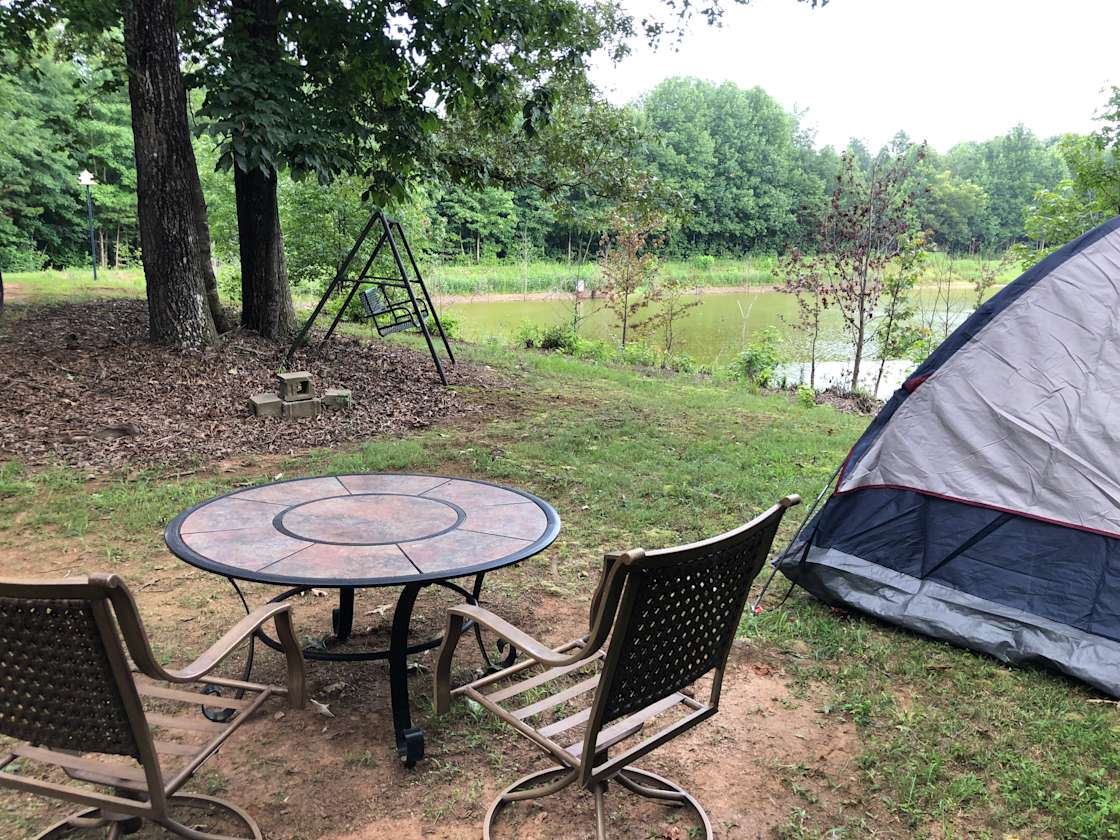Hidden Pond Farm - Hipcamp in Cleveland, Georgia
