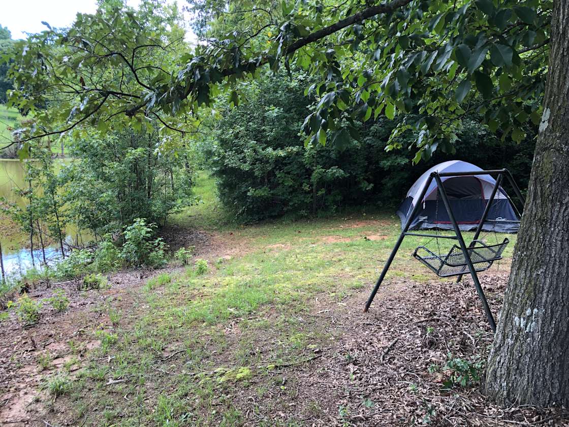 Hidden Pond Farm - Hipcamp in Cleveland, Georgia
