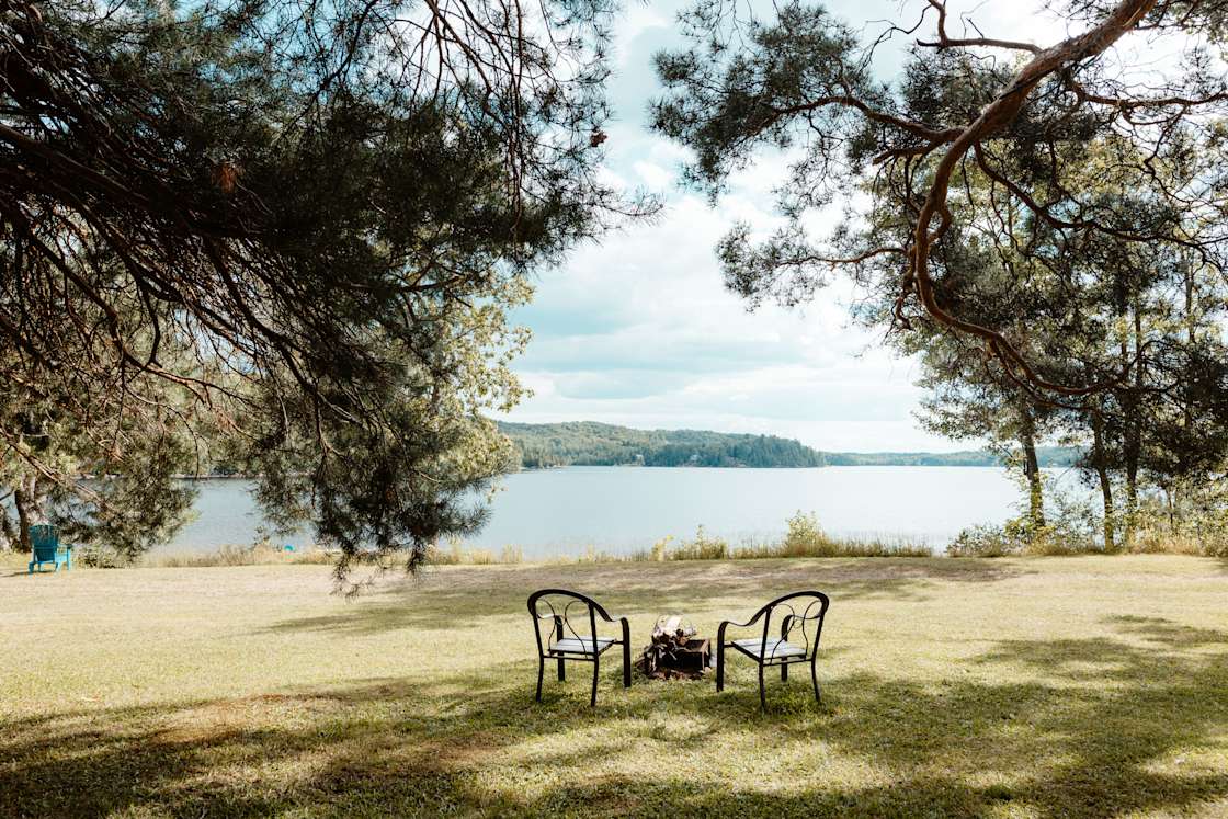 Lakefront Camping Private Beach - Hipcamp in Restoule, Ontario