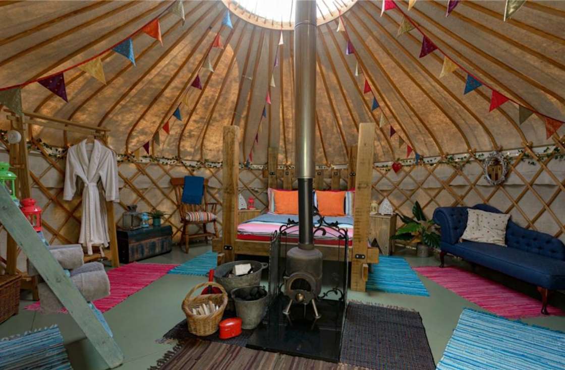 The Secret Yurts - Hipcamp in Welshpool, Wales