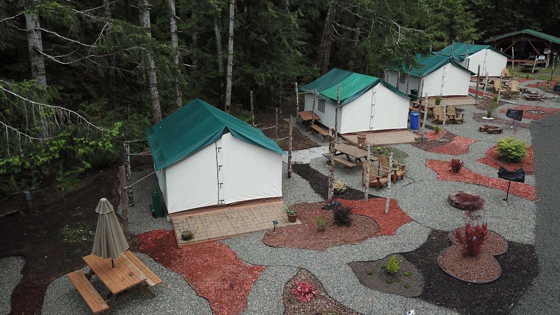 Mike's Beach Resort & Glamping - Hipcamp in Brinnon, Washington