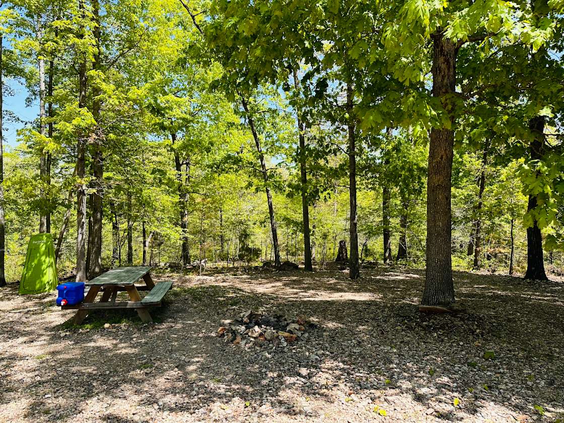 Happy Hippy Acres Wooded Wonderland - Hipcamp in Rogers, Arkansas