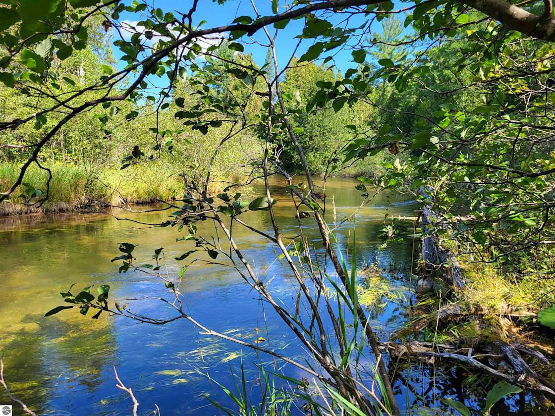 Waterfront RV / Camper Property - Hipcamp in Frederic, Michigan