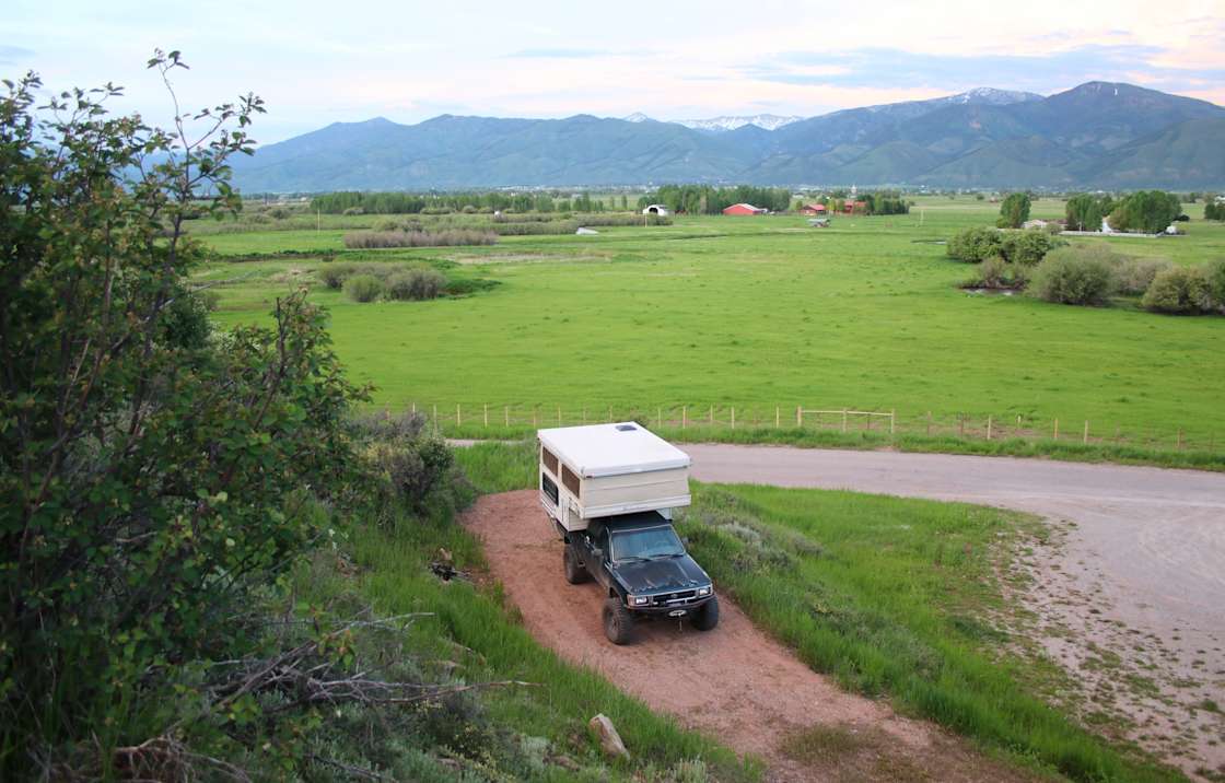 Ranch View Hillside - Hipcamp in Fairview, Wyoming