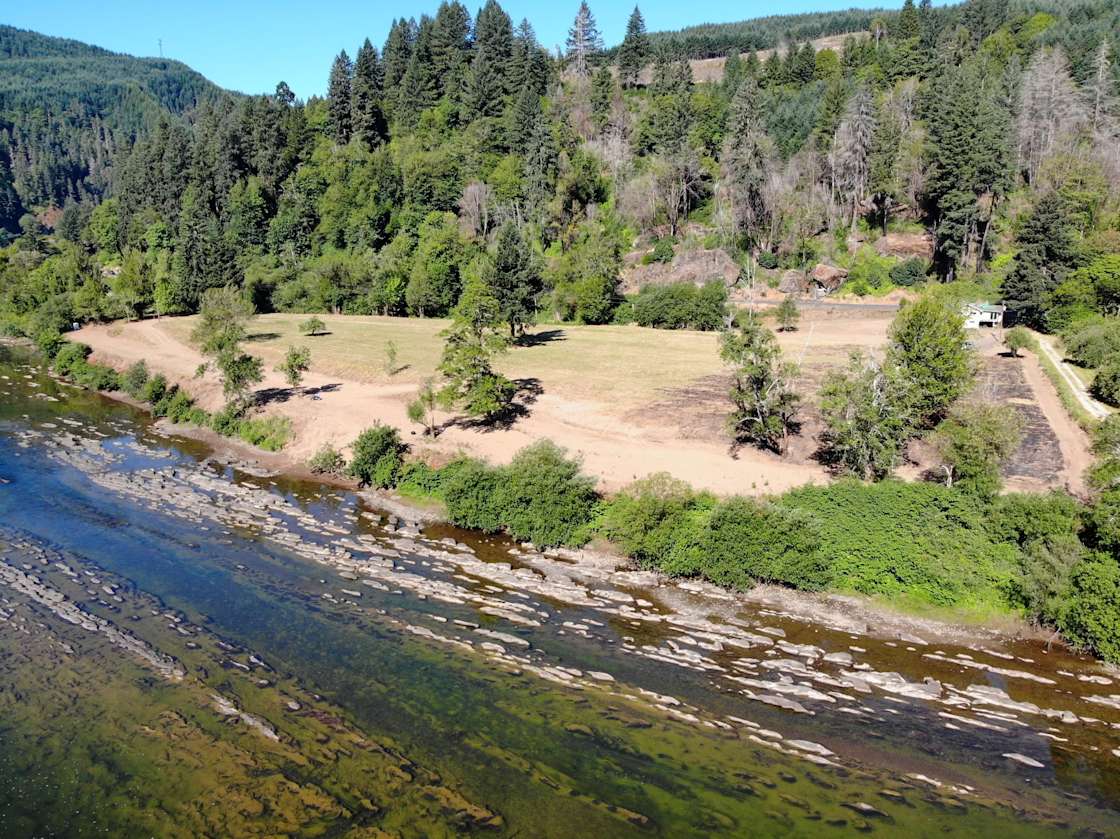 River Front Retreat - Hipcamp in Scottsburg, Oregon