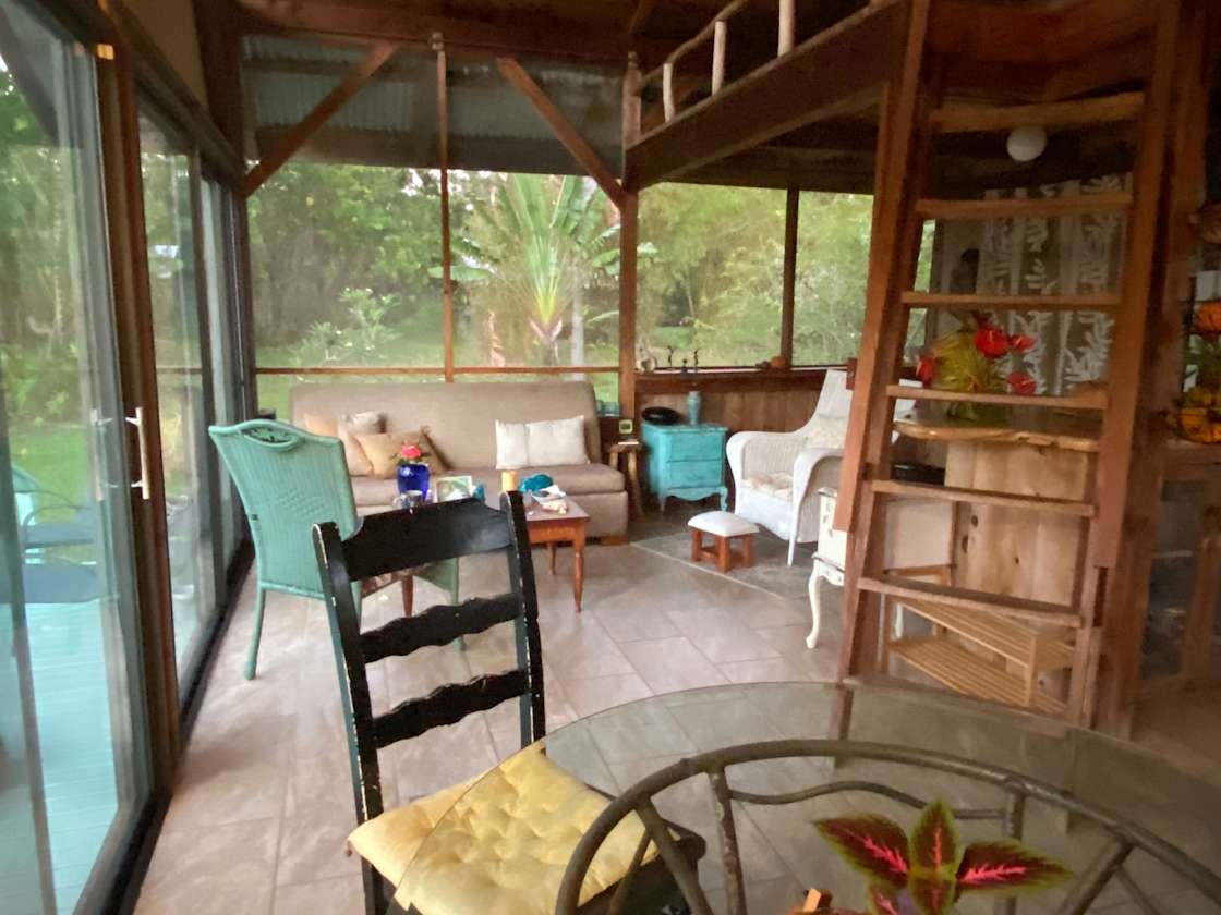 Aloha Sweet Breeze Cottage - Hipcamp in Nanawale Estates, Hawaii