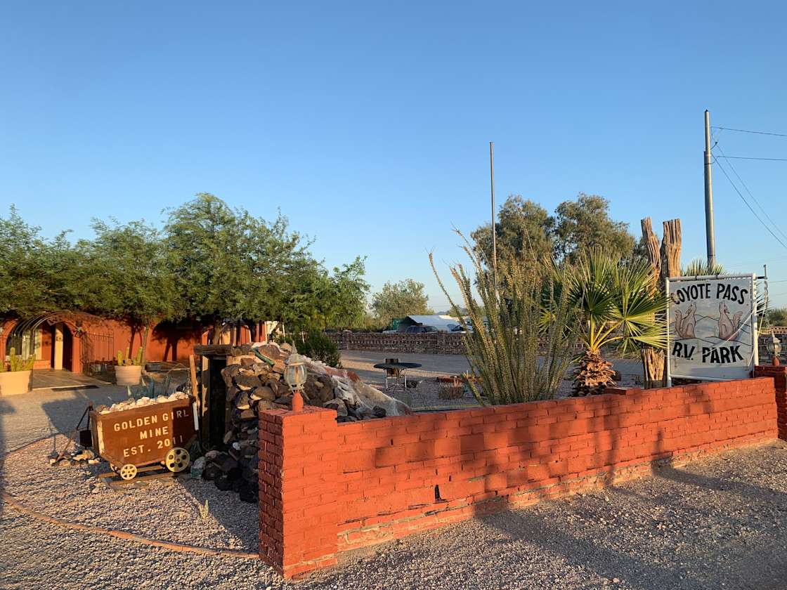 Coyote Pass RV Park - Hipcamp in Quartzsite, Arizona