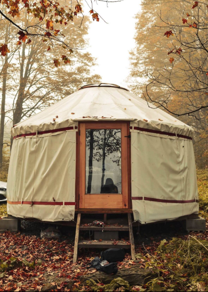 Cozy Yurt At Wild Earth Farm - Hipcamp in Randolph Center, Vermont