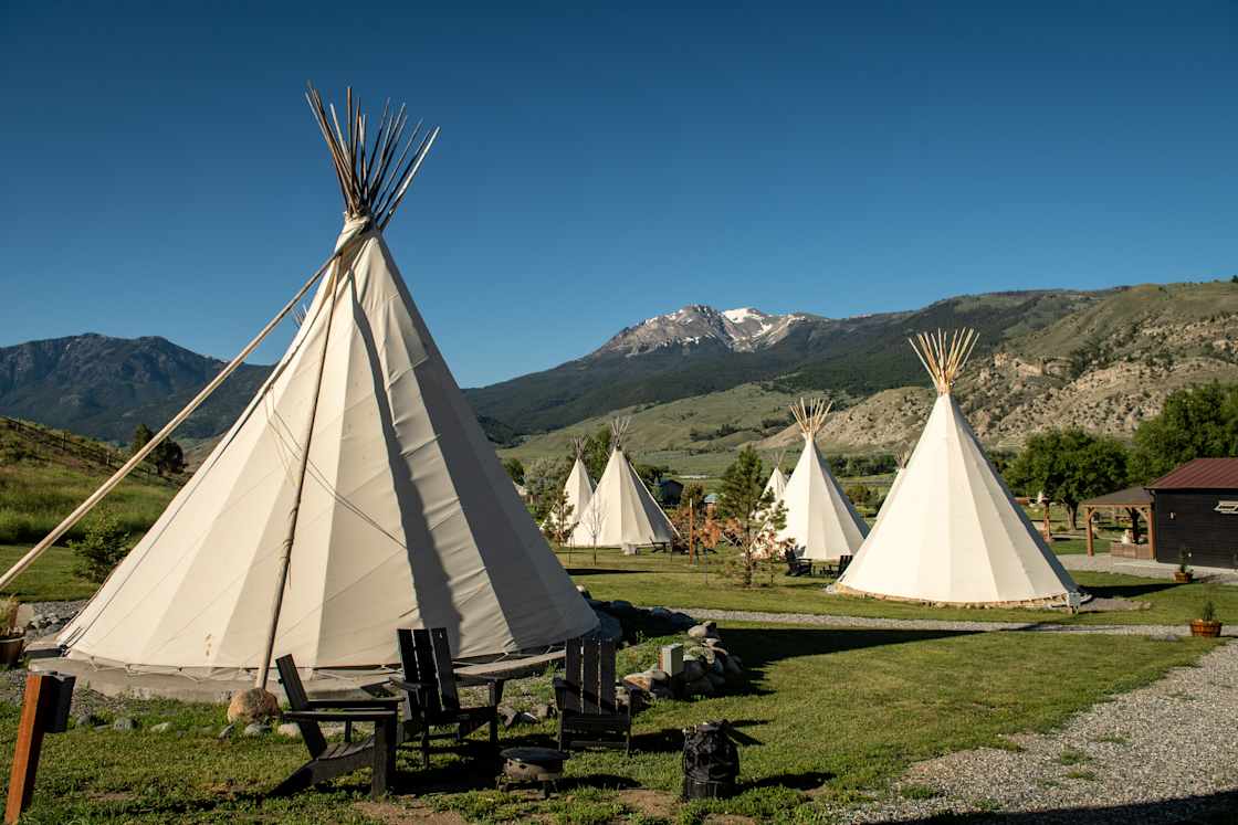 Dreamcatcher Tipi Hotel - Hipcamp in Gardiner, Montana