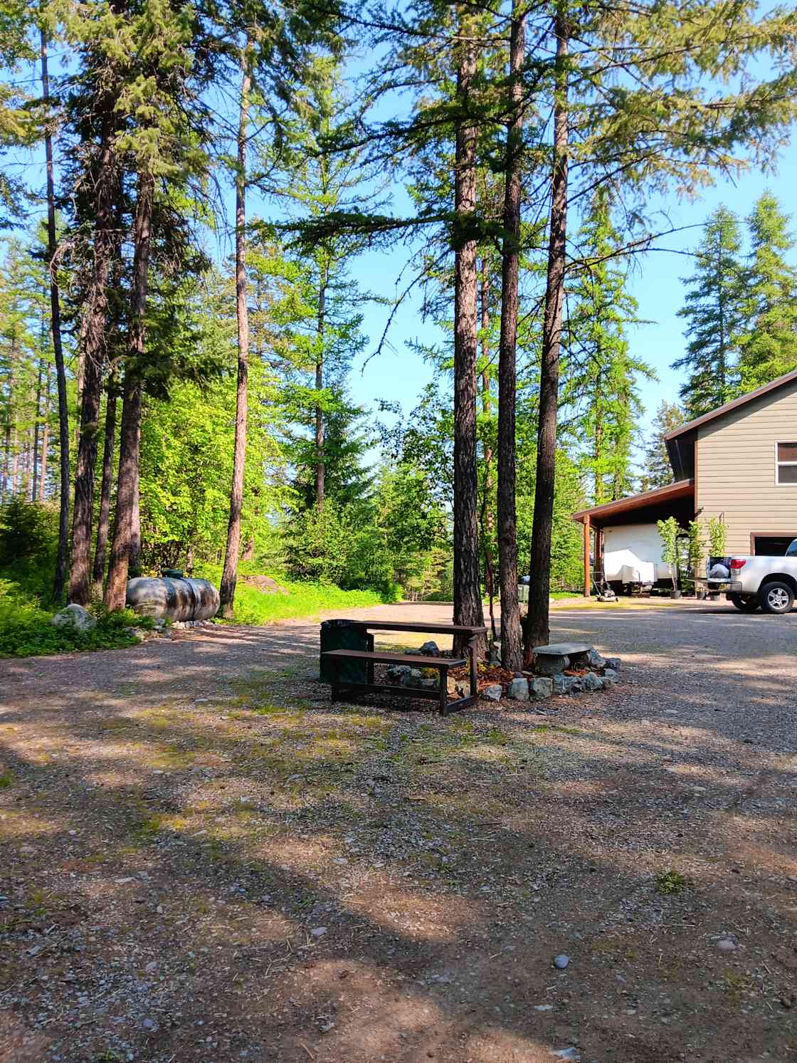 Triple J Lodge Site - Hipcamp in Lakeside, Montana
