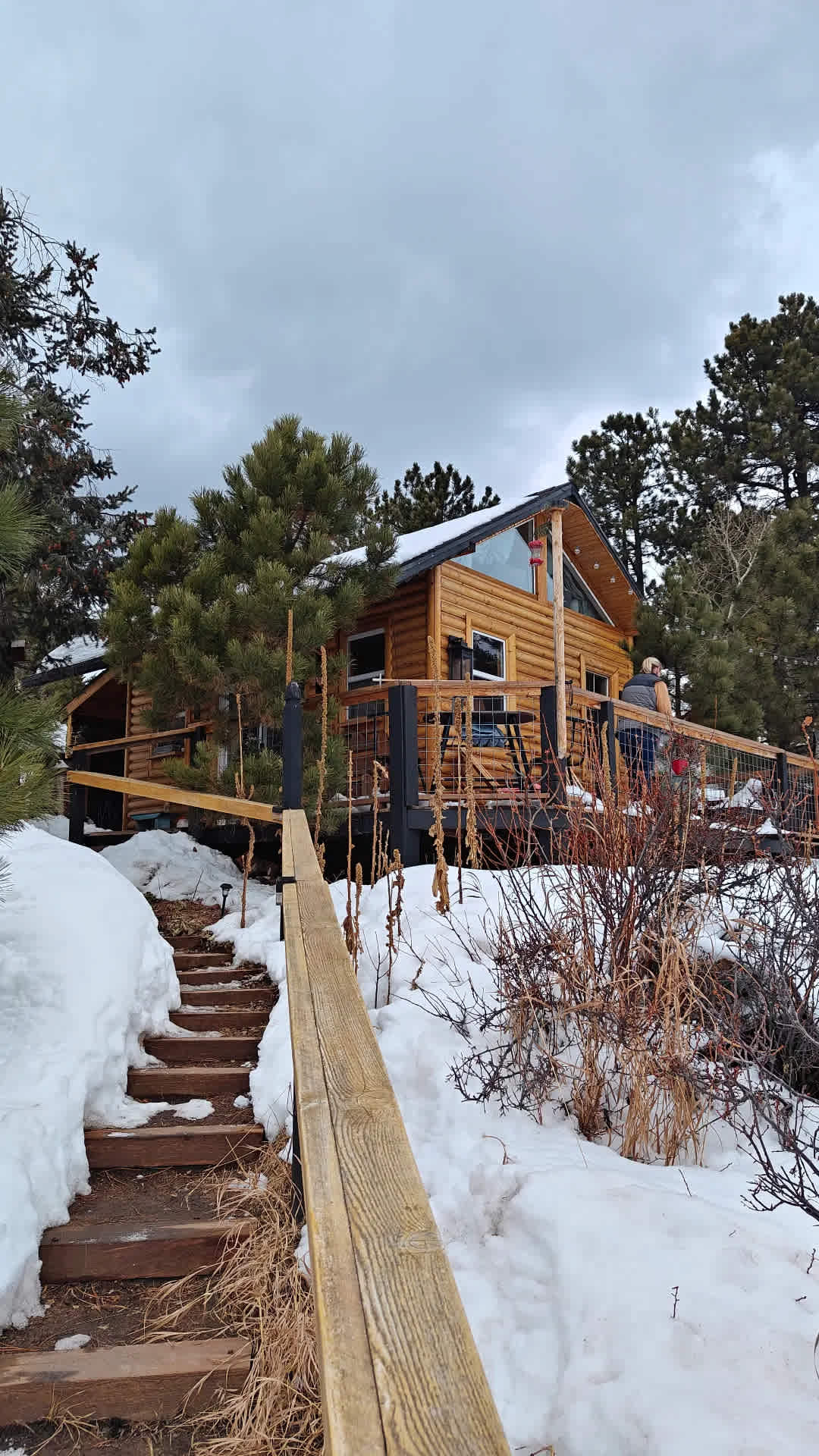 Cozy Tiny Mountain Log Cabin - Hipcamp in Coal Creek, Colorado