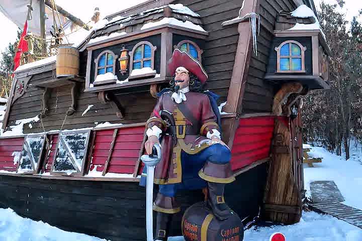 Captain Morgan's Pirate Ship - Hipcamp in Lyndon Station, Wisconsin