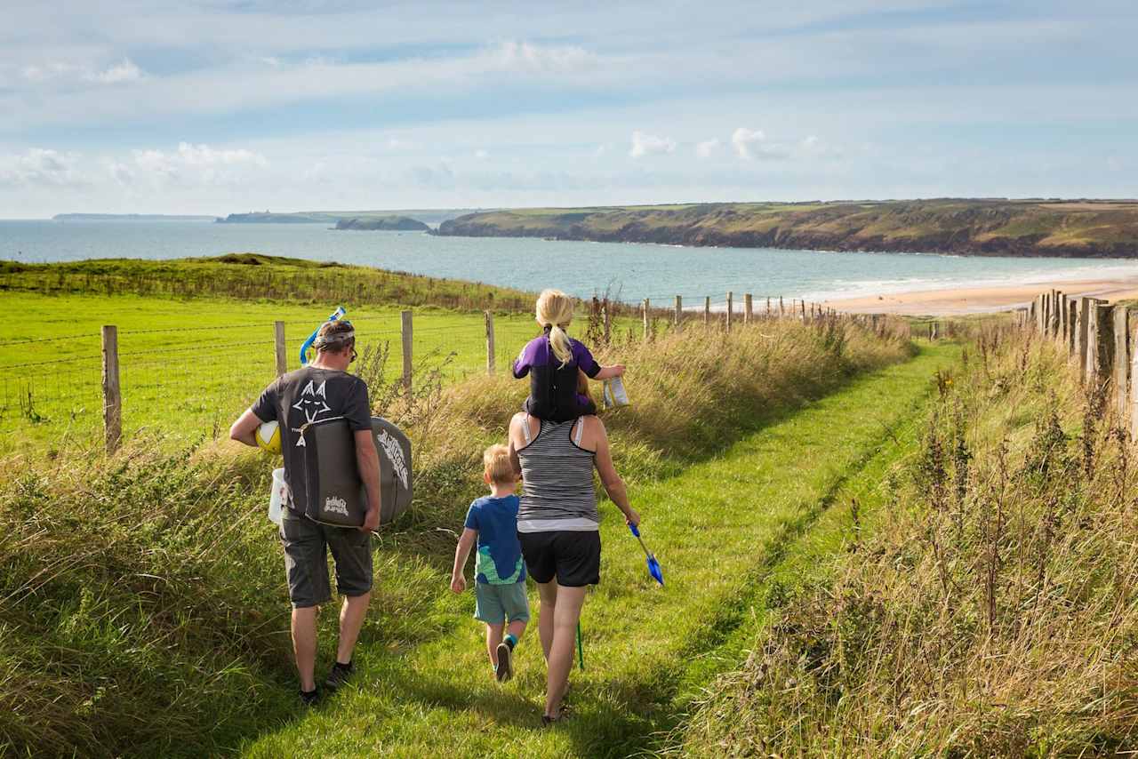 Gupton Farm National Trust Campsite - Hipcamp in Pembrokeshire, Wales