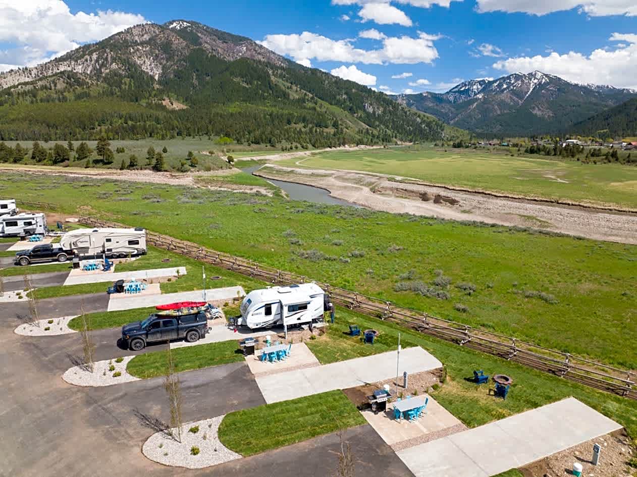 Alpine Valley RV Resort - Hipcamp in Alpine, Wyoming