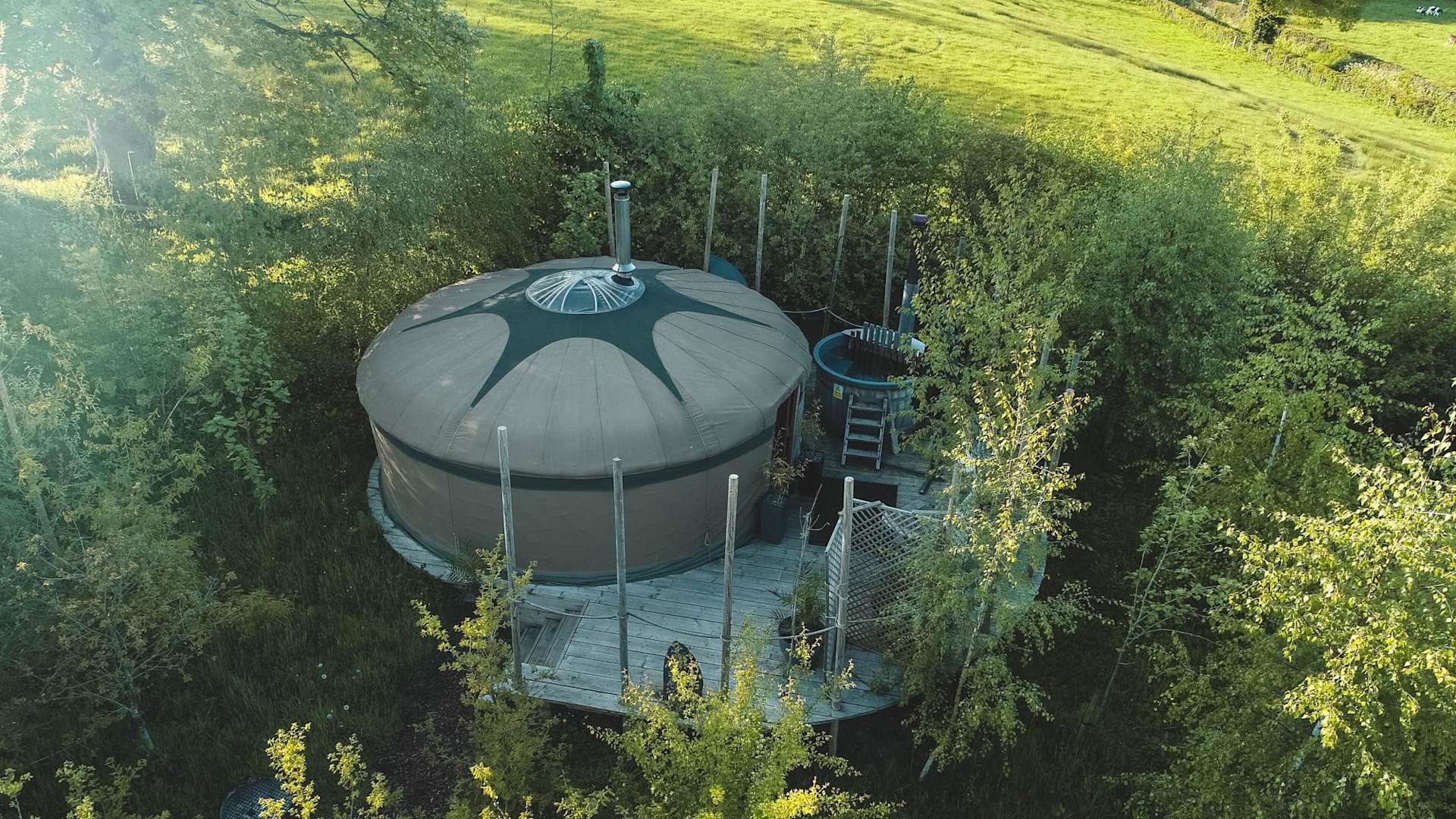 The Secret Yurts - Hipcamp in Powys, Wales