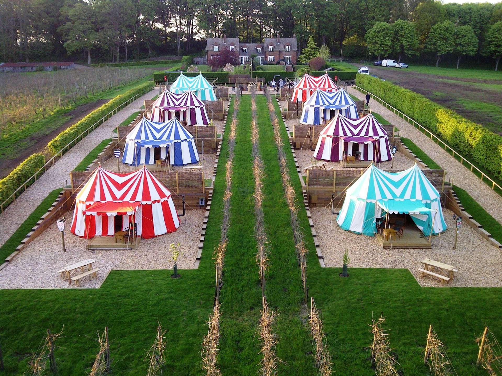 Knight's Glamping at Leeds Castle - Hipcamp in Kent, England