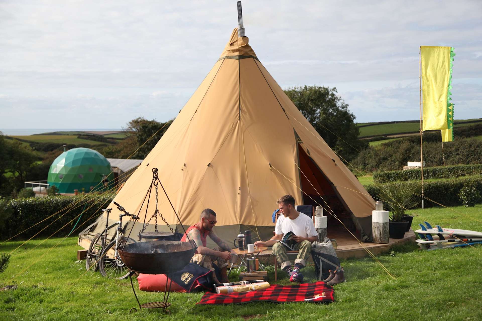 Loveland Farm - Hipcamp in Devon, England