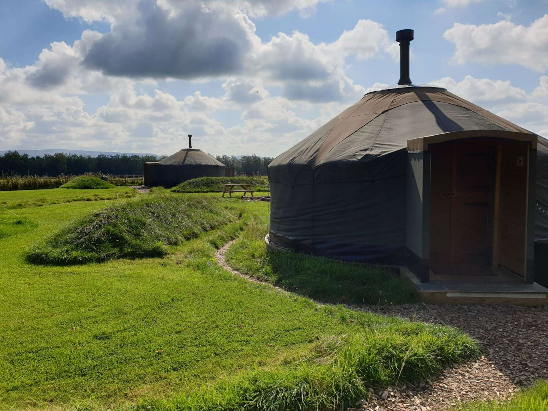 Hadrian's Wall Country Yurts - Hipcamp in Cumbria, England