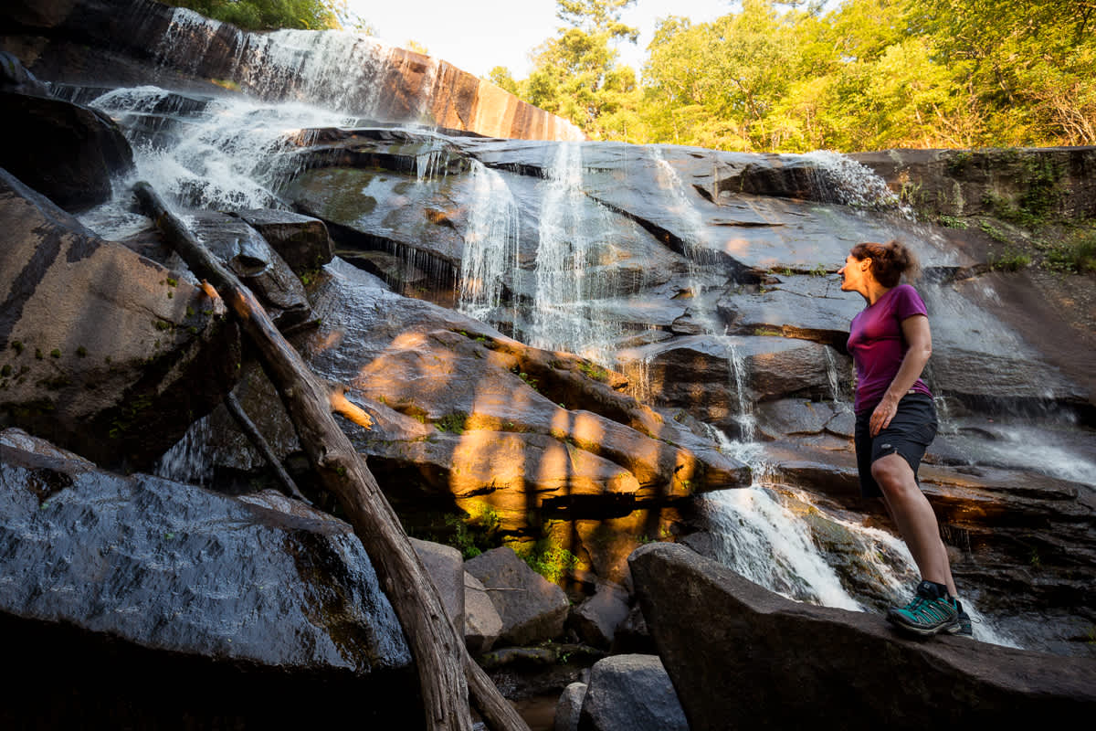 Secluded Waterfall Haven - Hipcamp in Dillard, Georgia