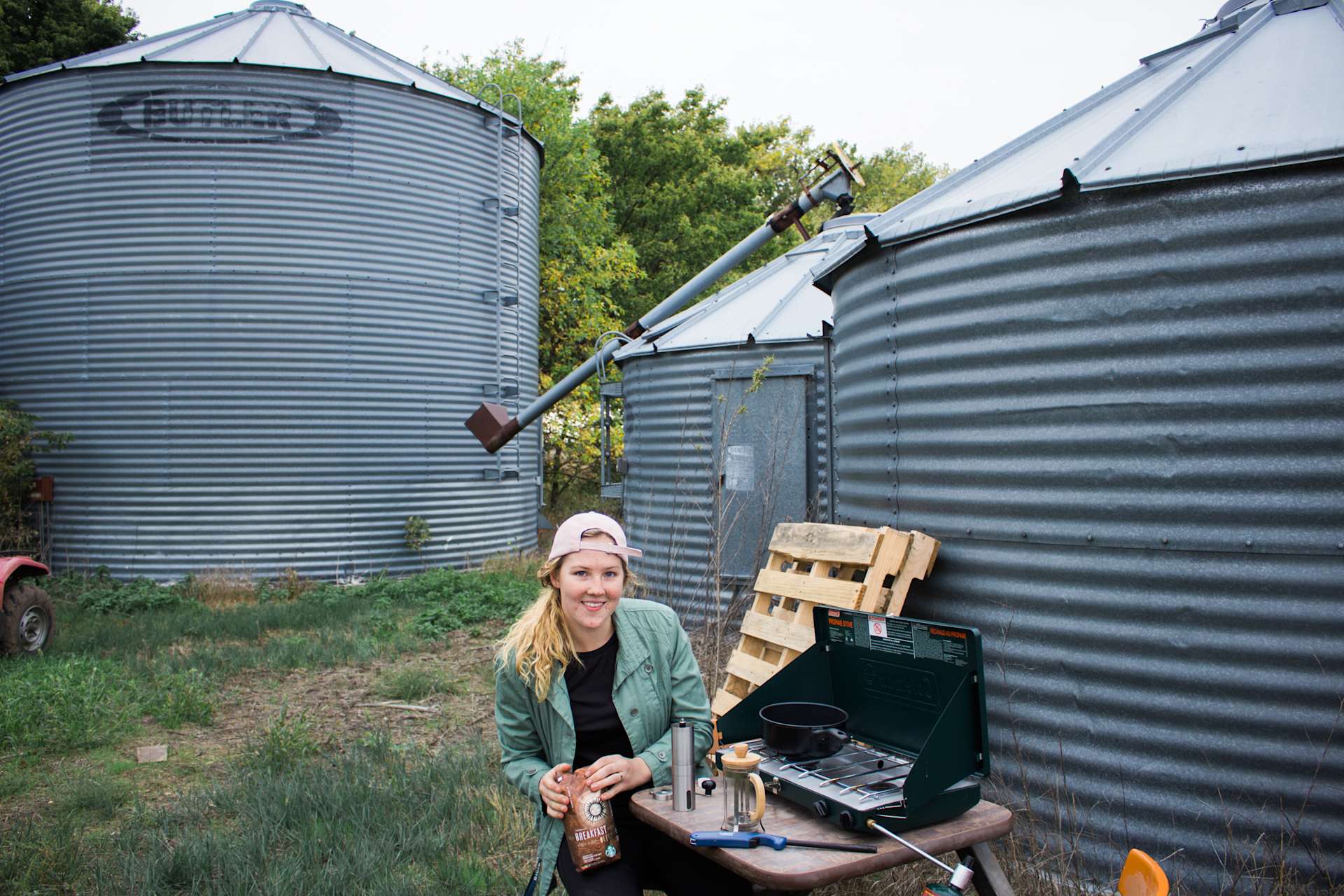 Creek Bins Fortress Camp - Hipcamp in Lenora, Kansas