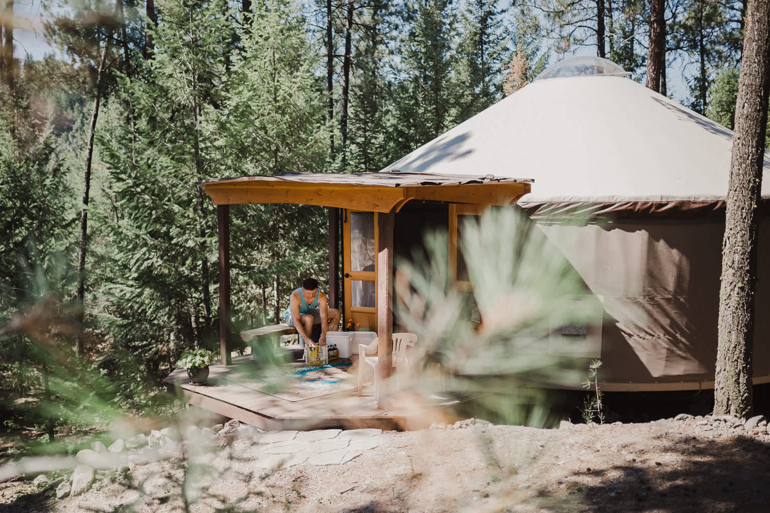 SPOKANE CAMPING In The Forest - Hipcamp in Spokane, Washington