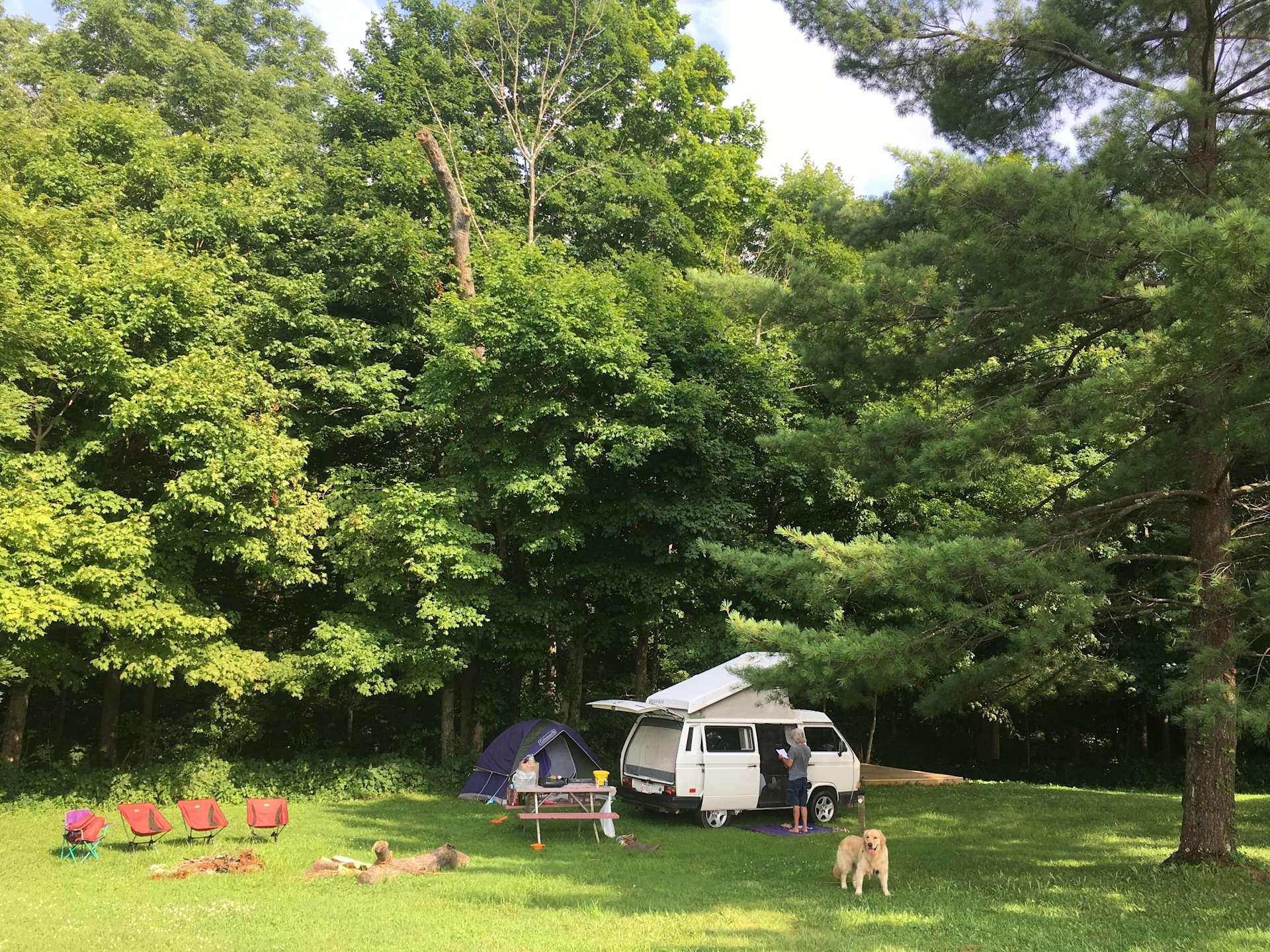 Grins & Pickin's CampFarm - Hipcamp in Marengo, Ohio