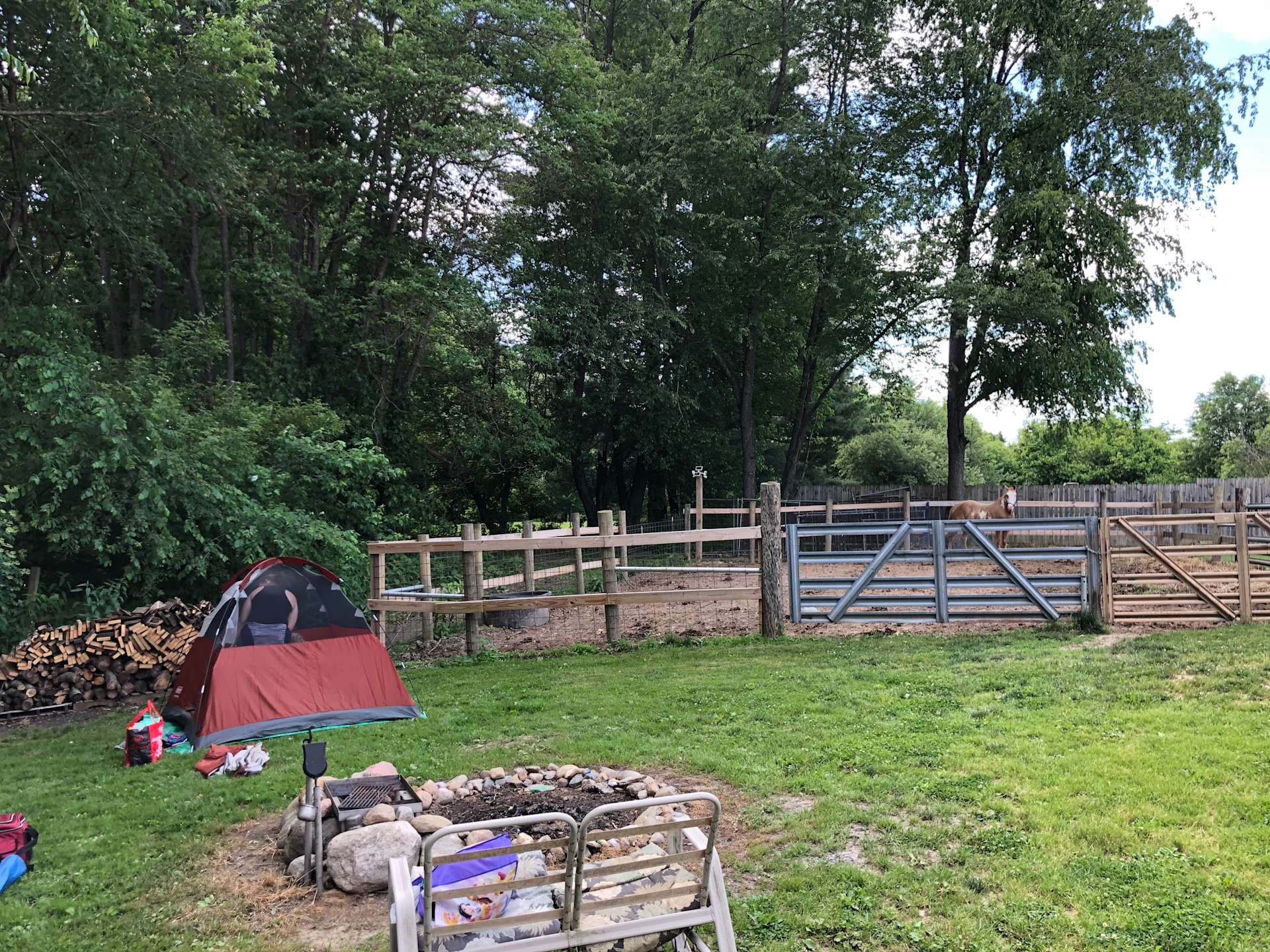 The Riding Stable and Resort - Hipcamp in Lakeville, Indiana