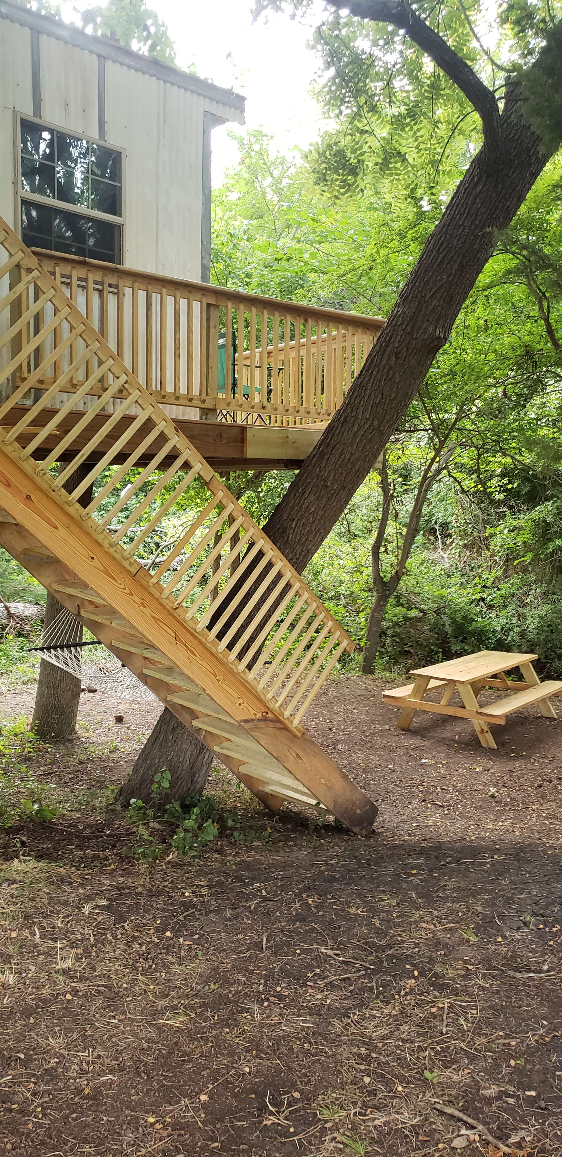 Treehouse on the Creek - Hipcamp in Sherman, Texas