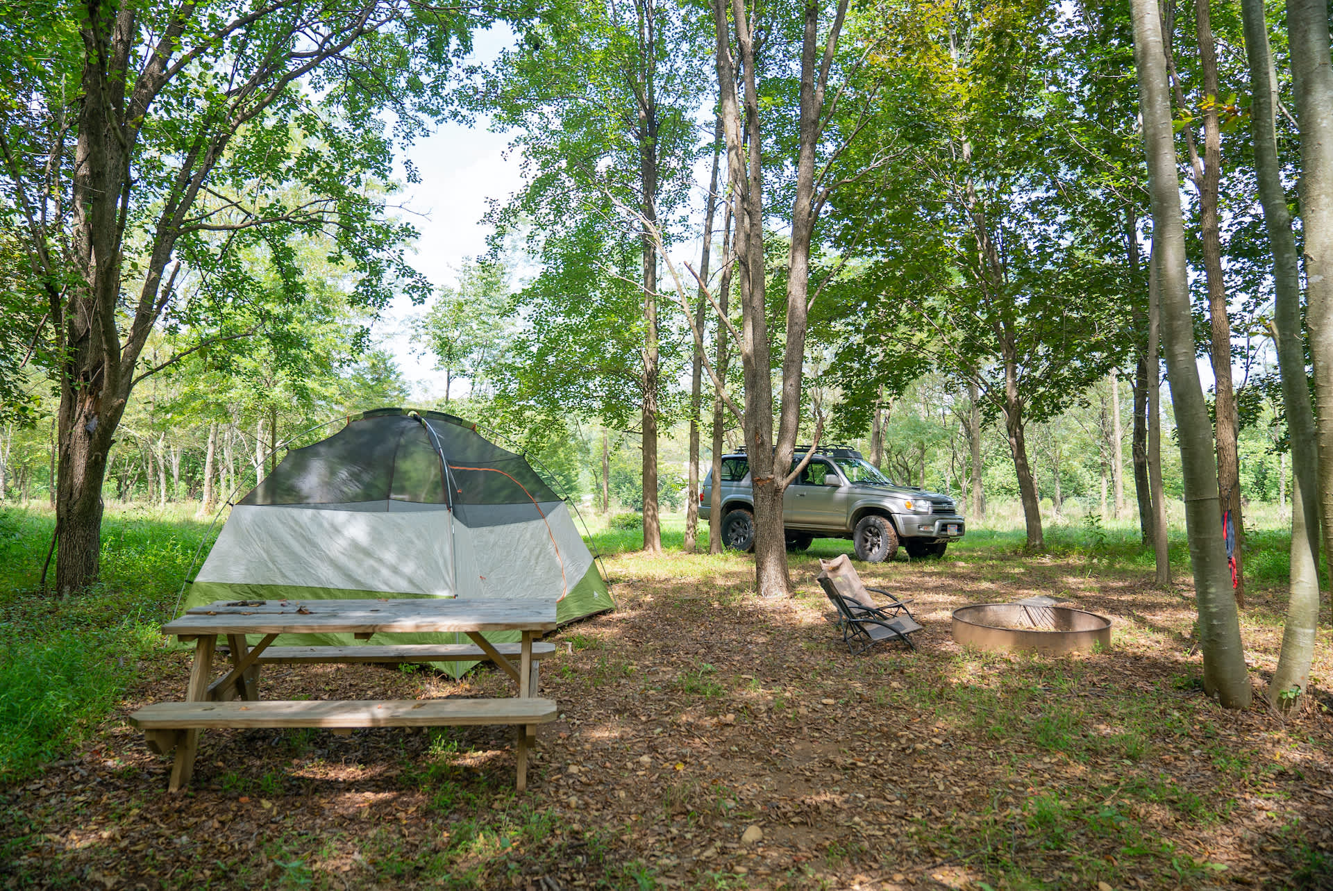 Devils Backbone Camp - Hipcamp in Roseland, Virginia