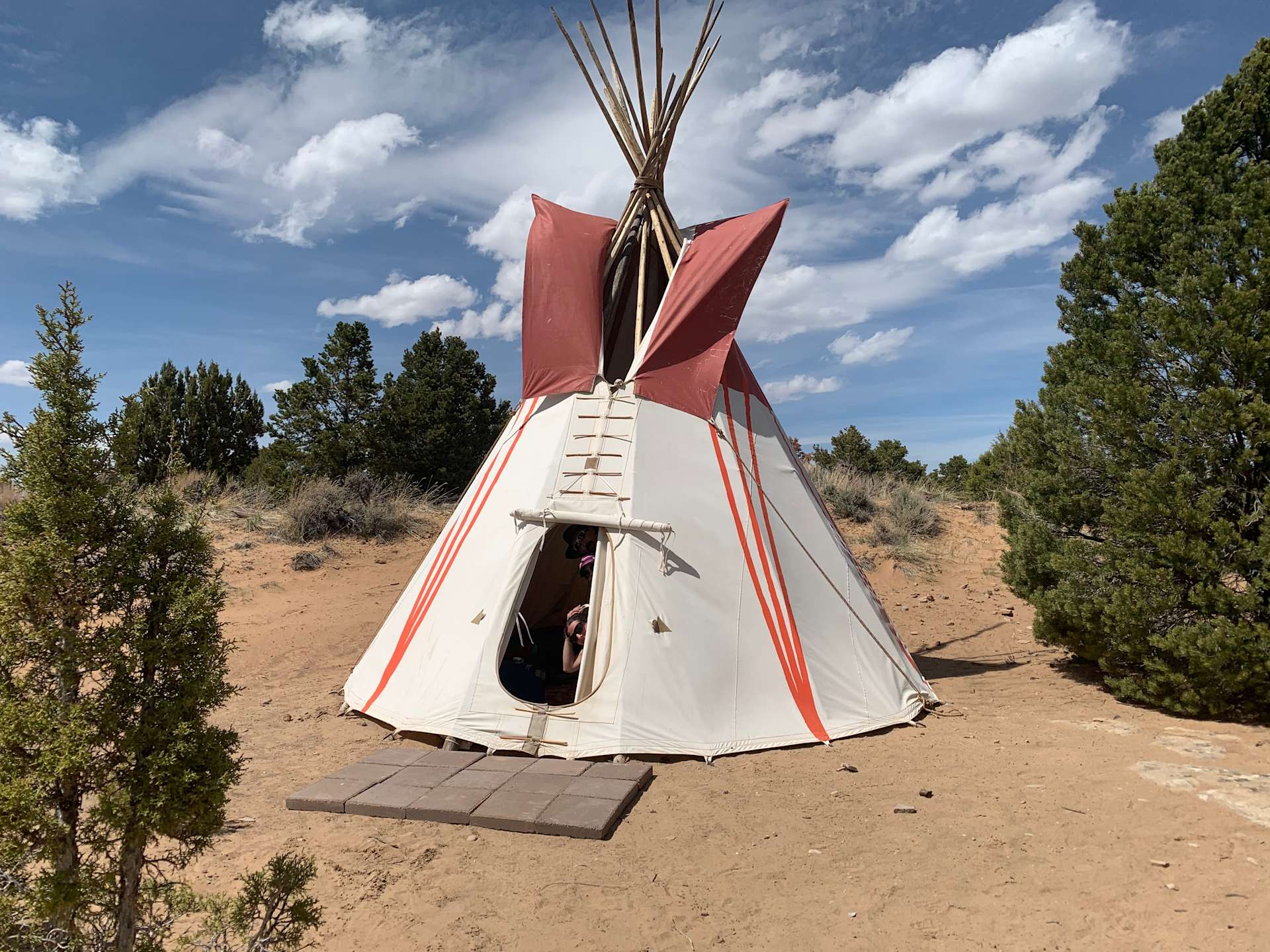 Beautiful Views Tipi - Hipcamp in , Colorado
