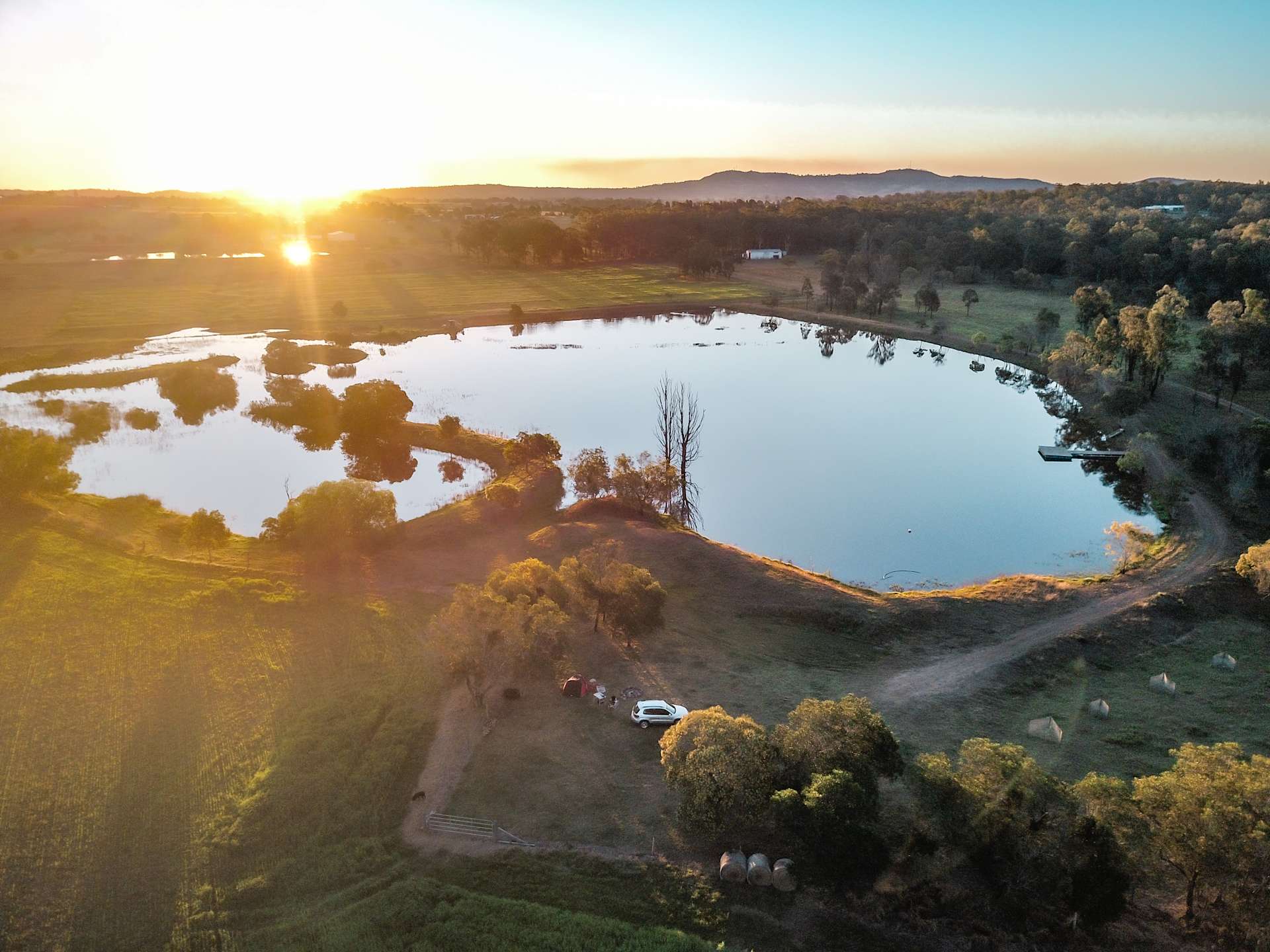 Lake Hagislea Farm - Hipcamp in Haigslea, Queensland