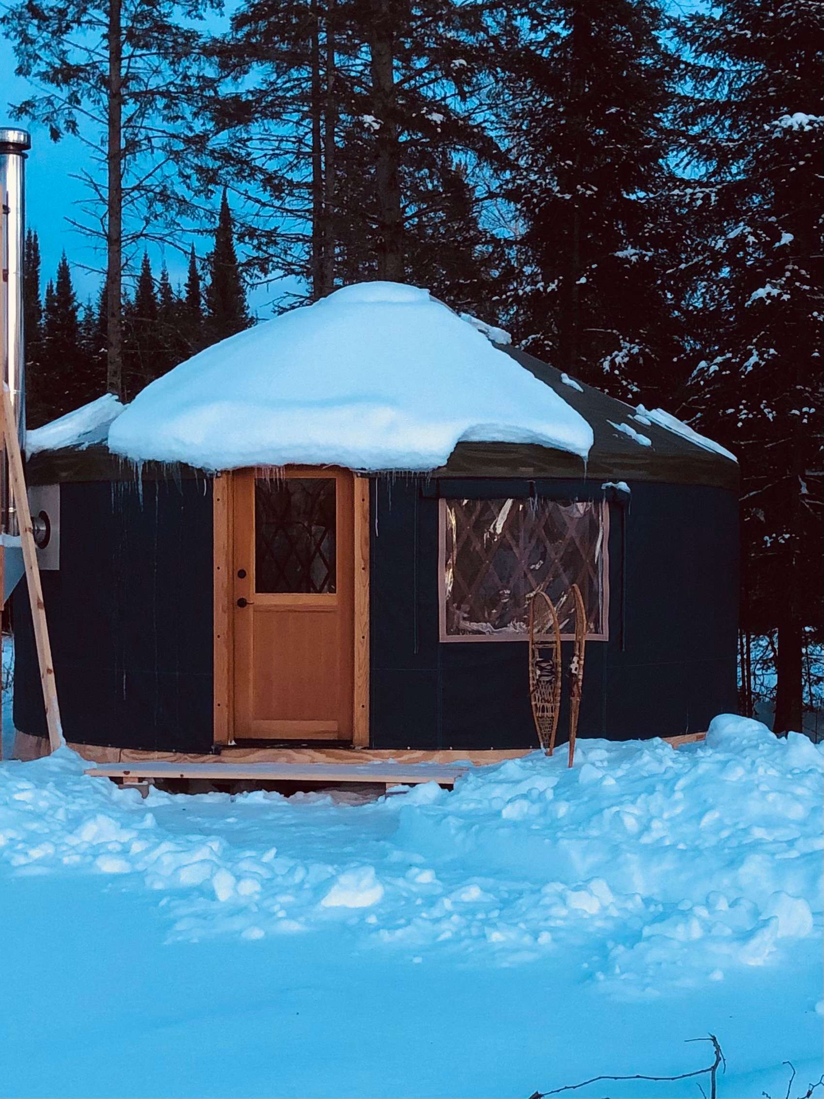 Yurt on the River - Hipcamp in Saginaw, Minnesota