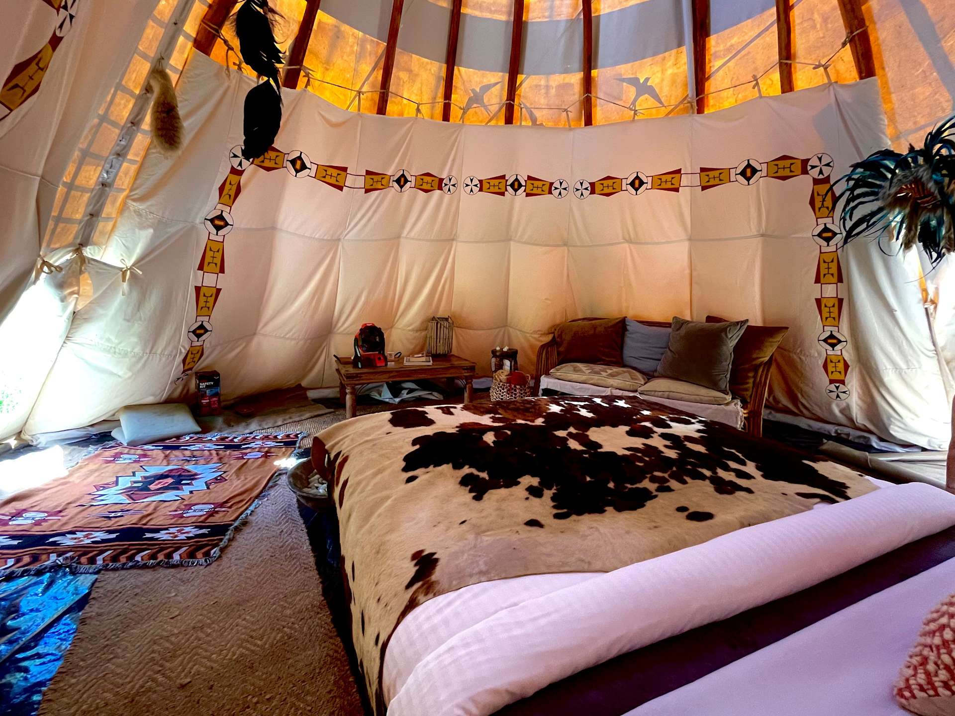 Towering Sioux Indian Tipi - Hipcamp in Obi Obi, Queensland