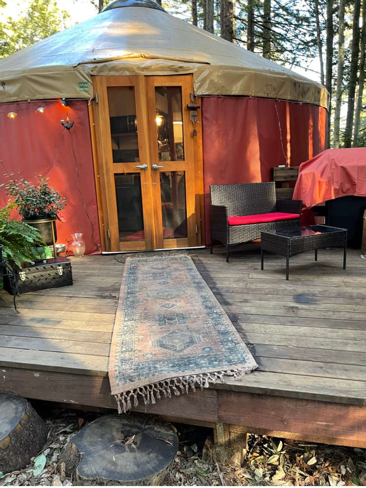 Redwood Yurt - Hipcamp in Ben Lomond, California