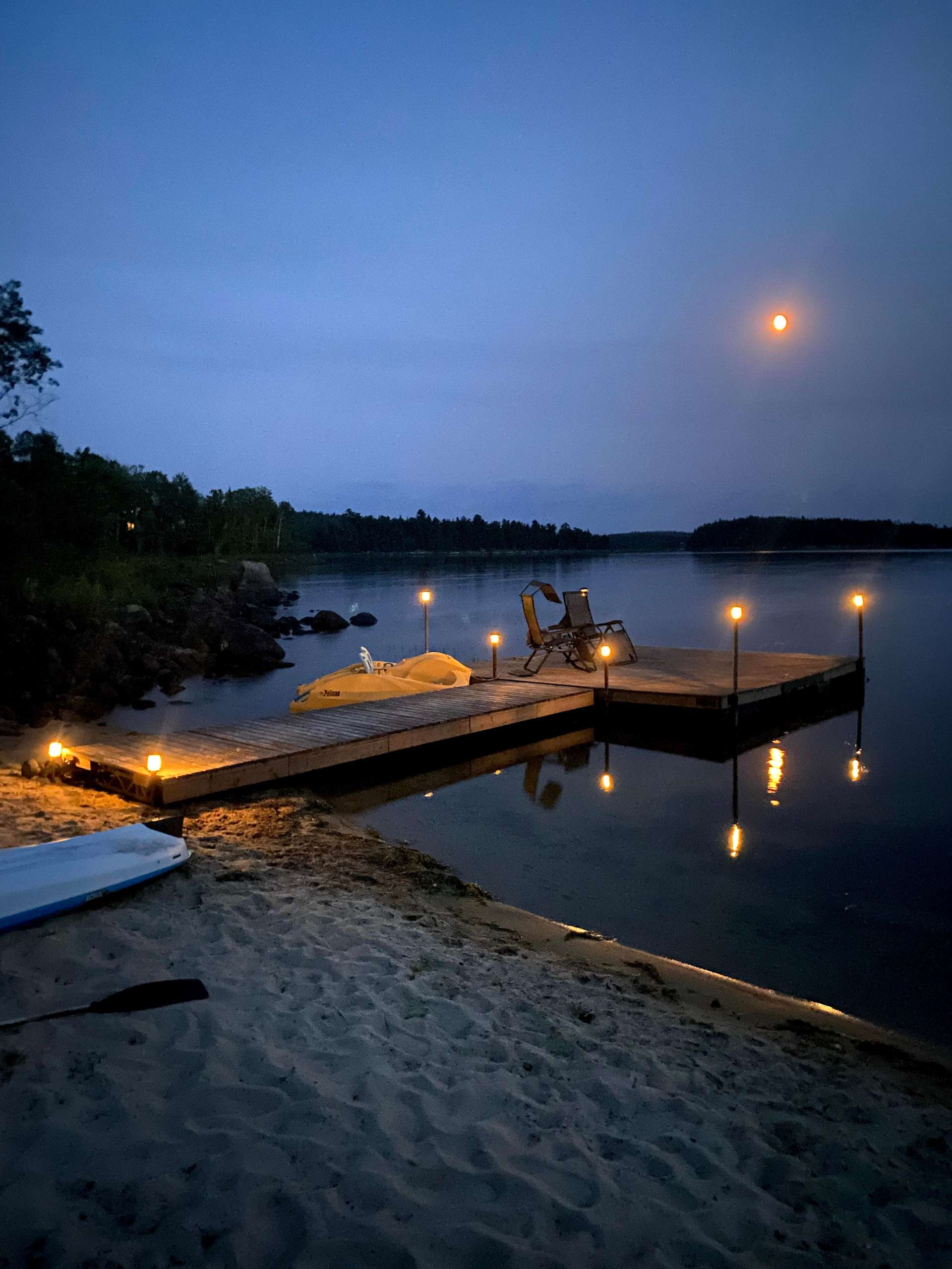 Muriel Lake Beach Field Forest - Hipcamp in , Ontario