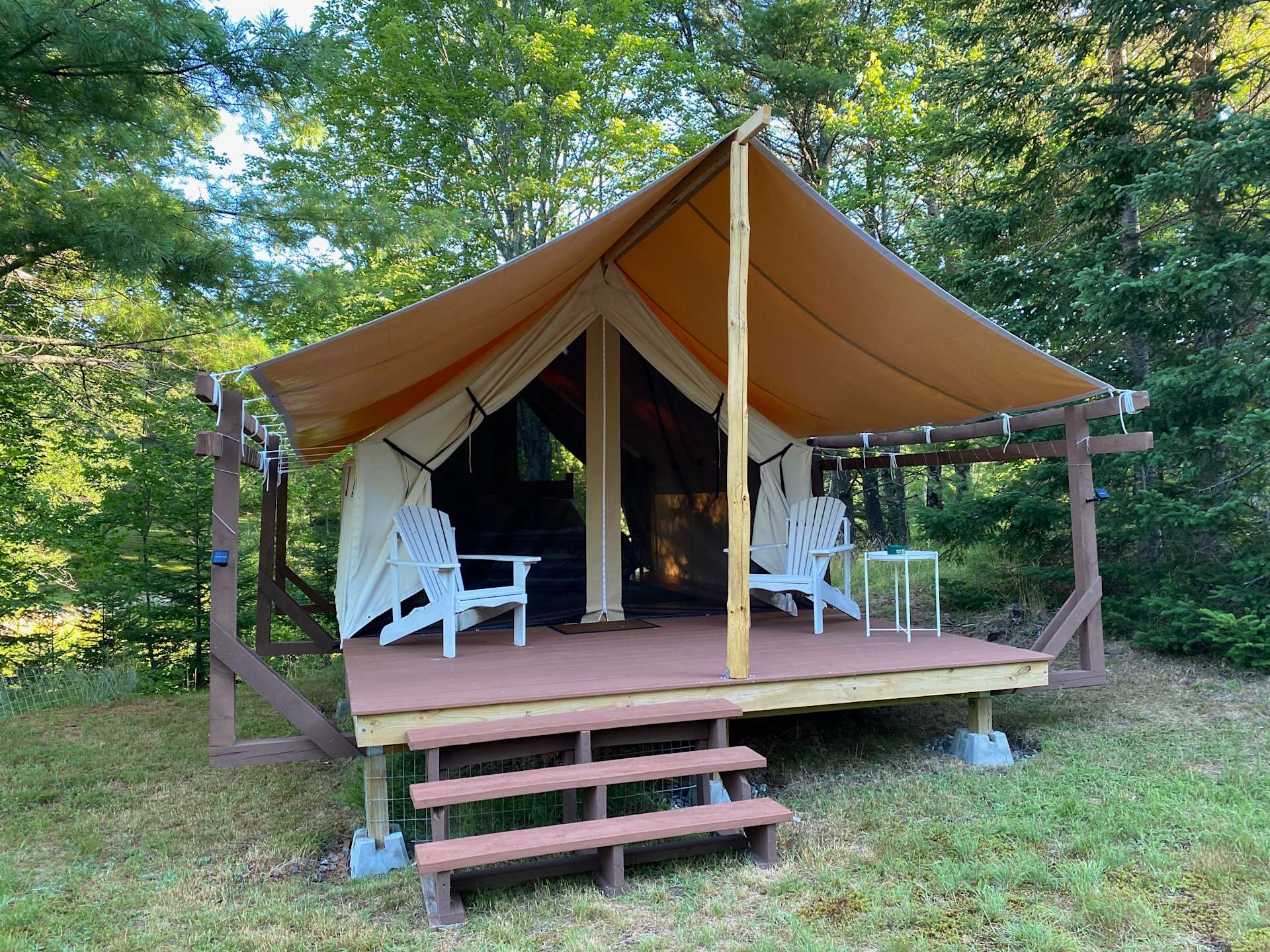 Porcupine Creek Rustic Camping - Hipcamp in , Maine
