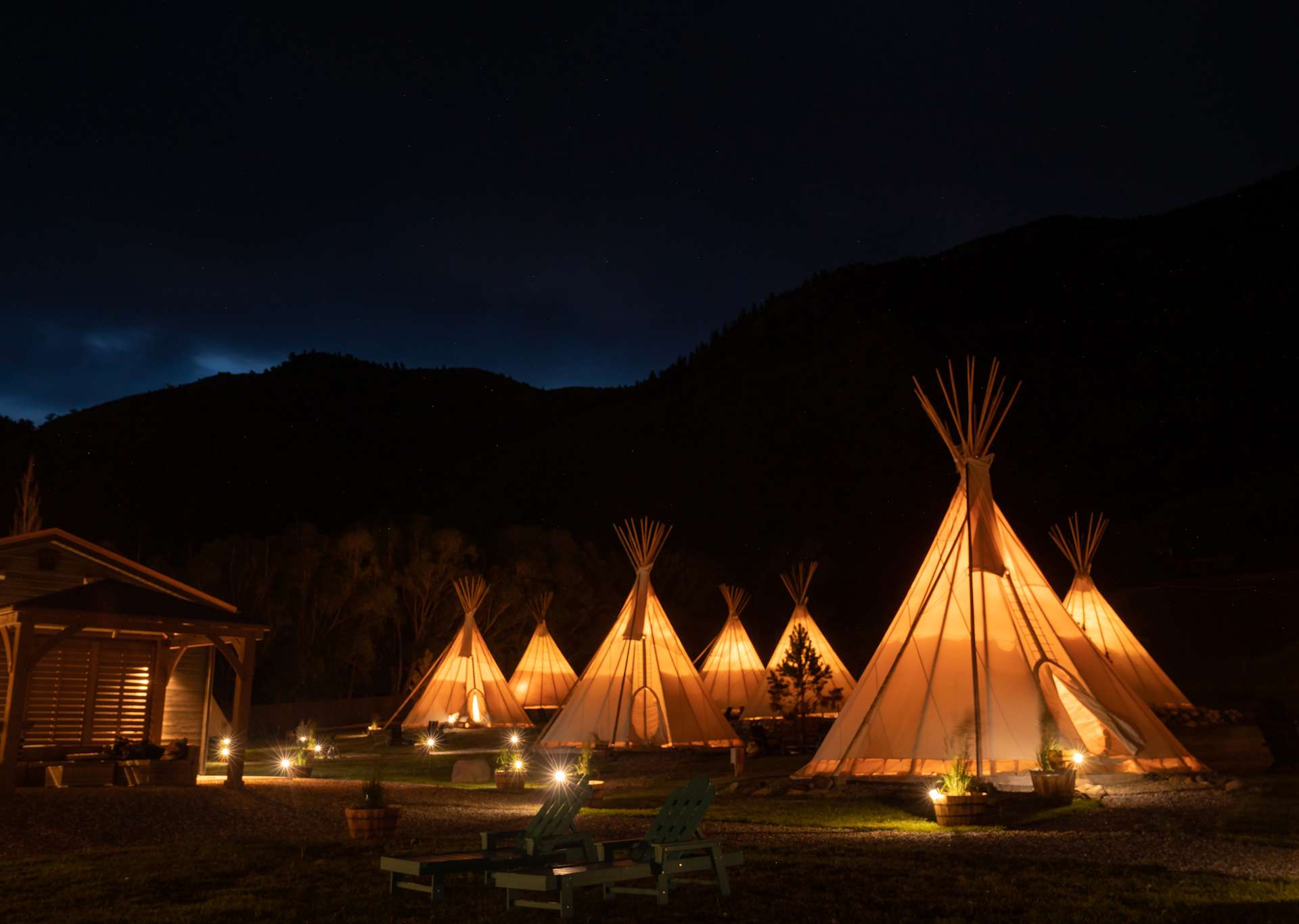 Dreamcatcher Tipi Hotel - Hipcamp in Gardiner, Montana