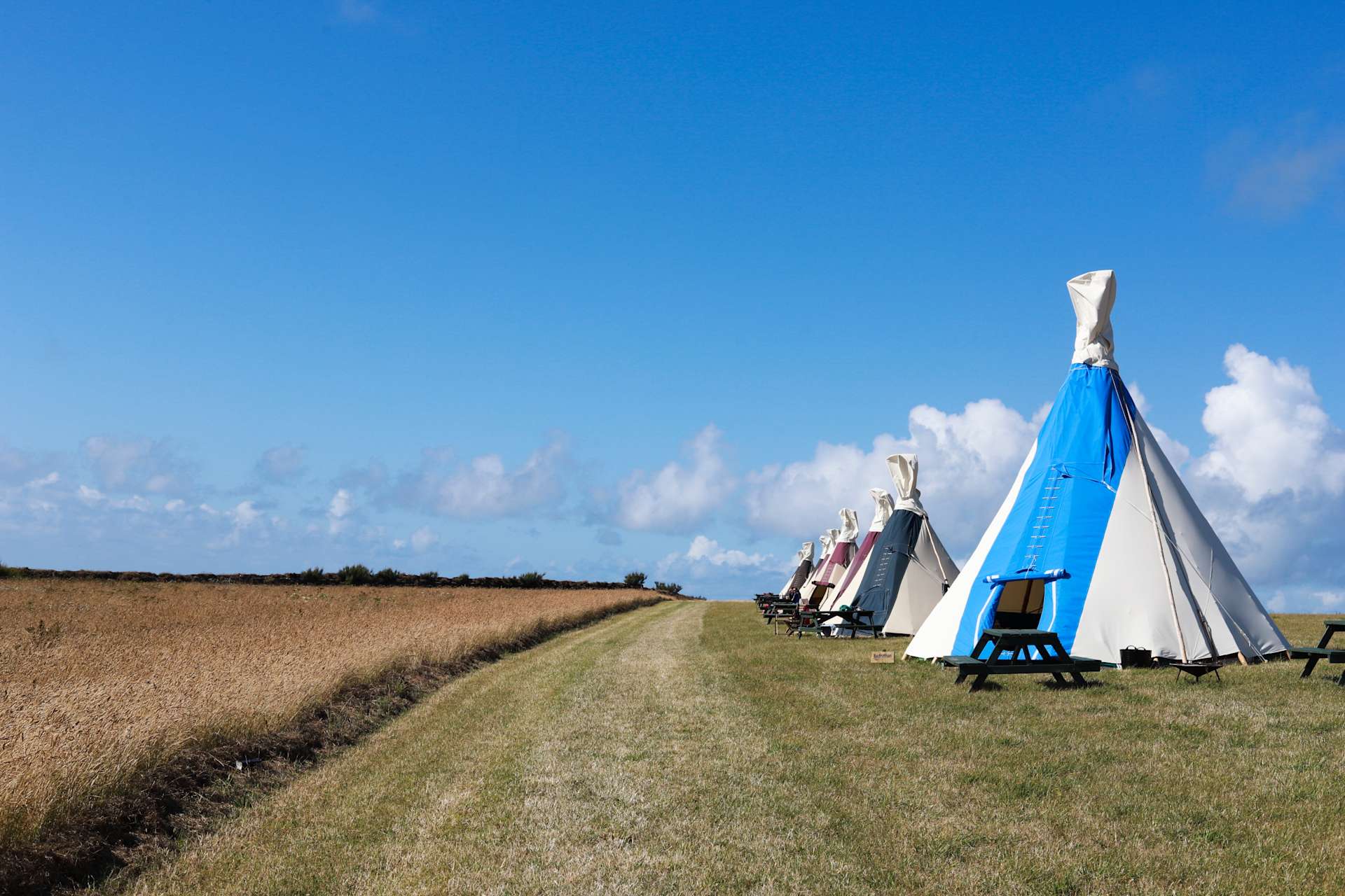 Seaview Tipis, Cornwall - Hipcamp in Cornwall, England