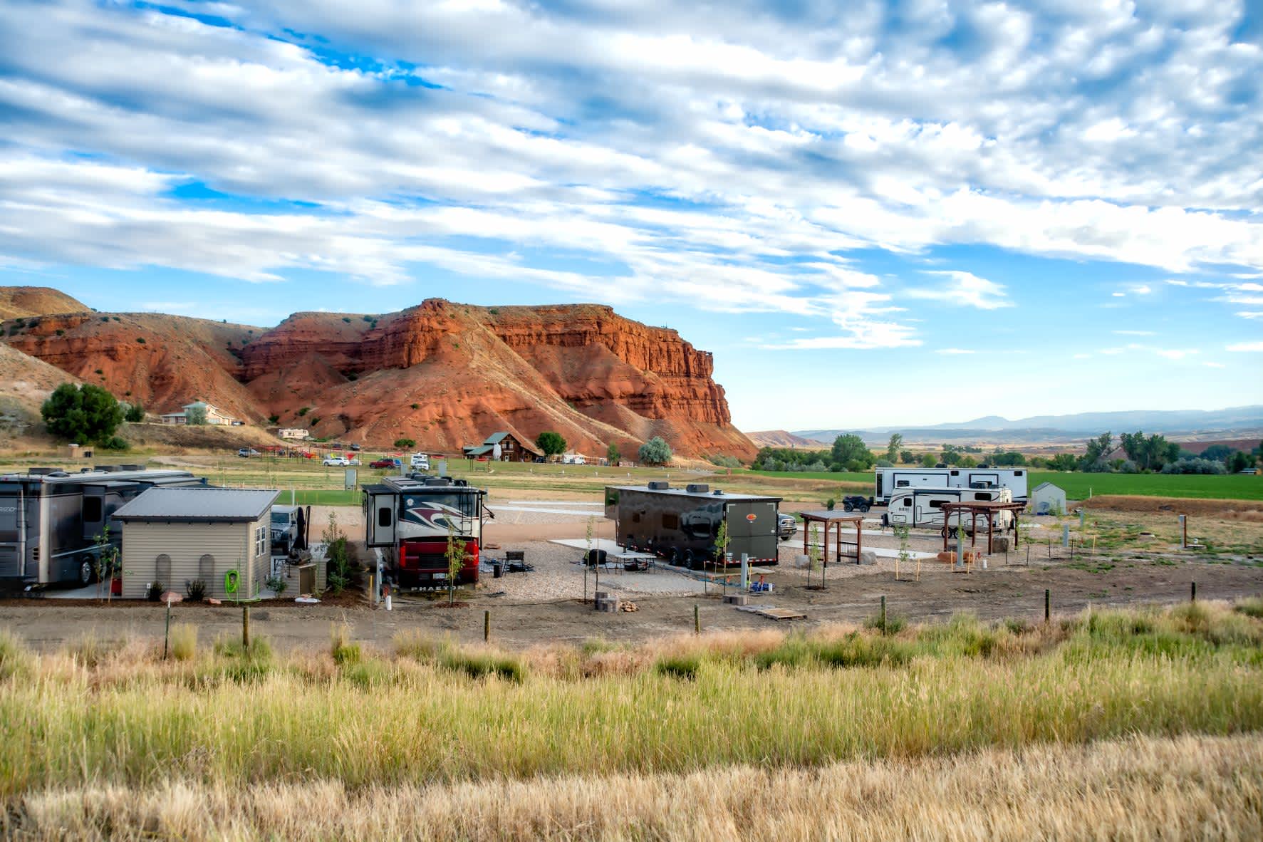 Red Vista Village RV Park, Lot 13 - Hipcamp in Ten Sleep, Wyoming